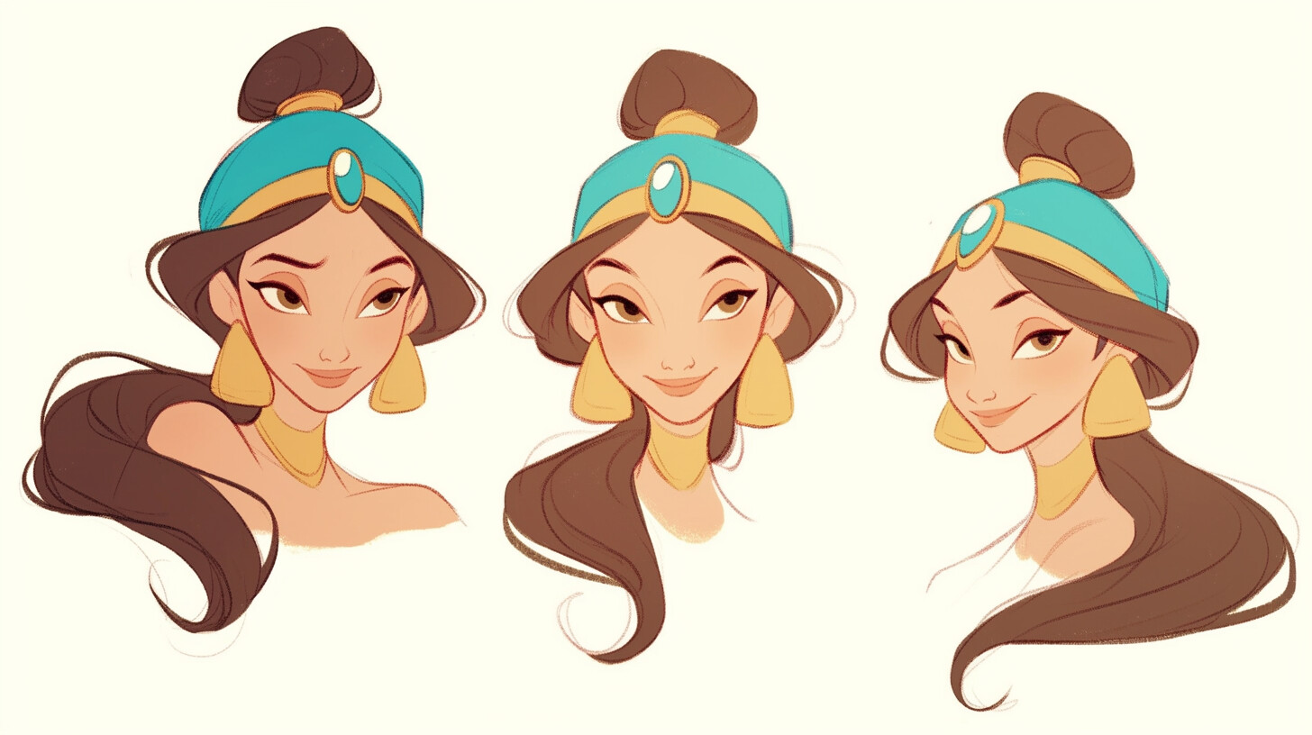 Concept Art - +300 Genie Sketch Reference(4k)