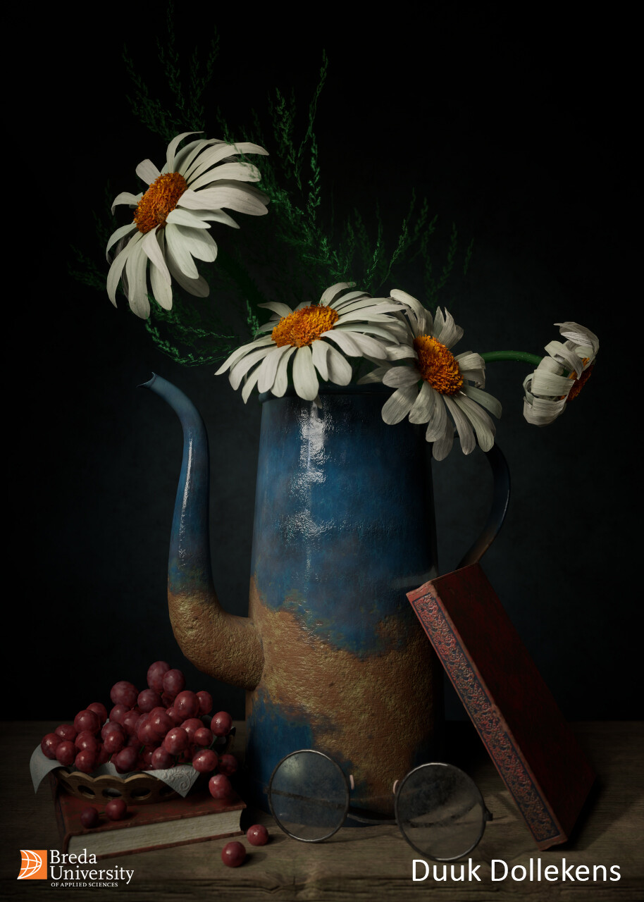 ArtStation - "Still Life Study" by Duuk Dollekens