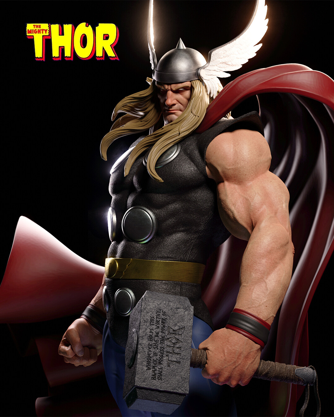 ArtStation - Thor Classic Fanart
