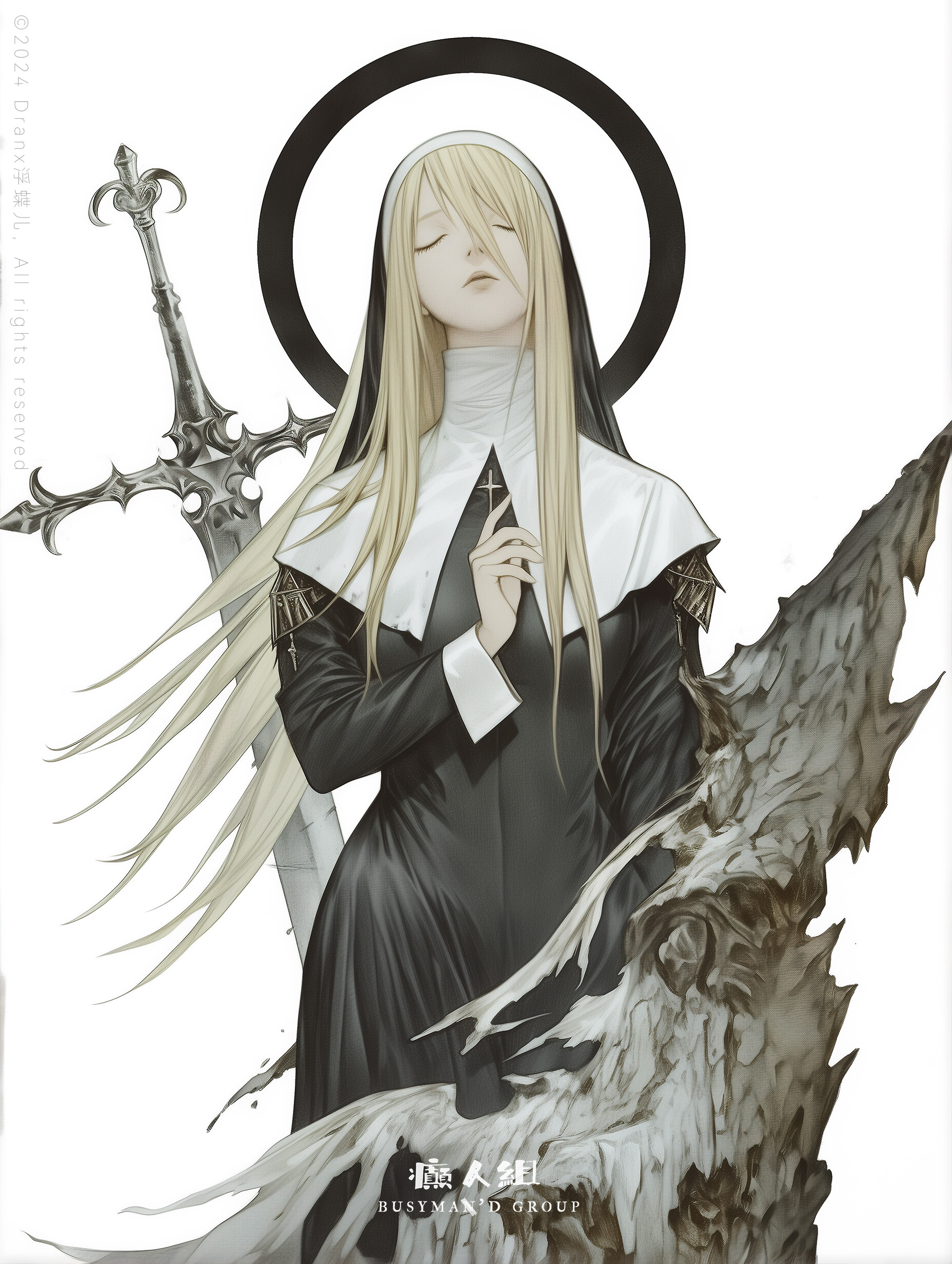ArtStation - “God-eyes" Galatea (Claymore)