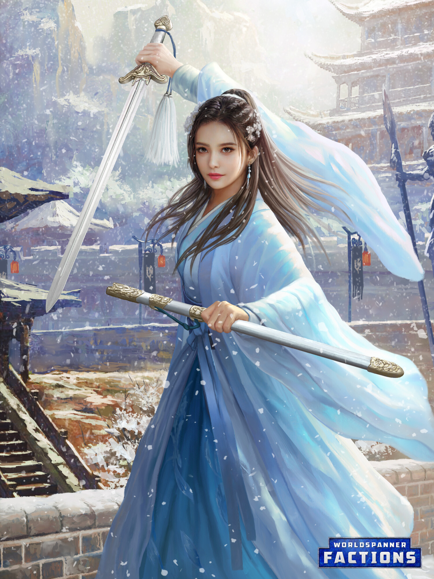 ArtStation - Frostdancer, The Graceful Warrior