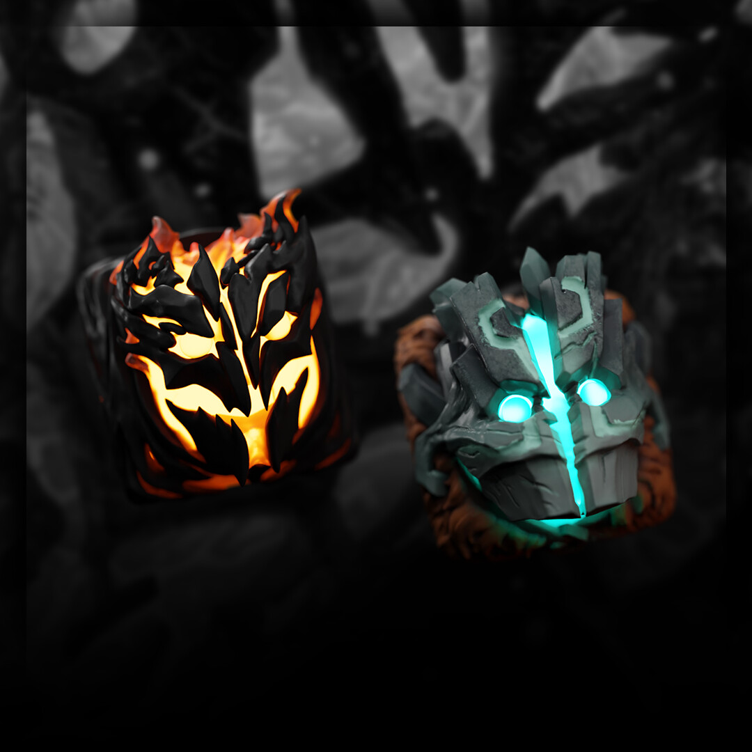 ArtStation - Dota2 - Keycap