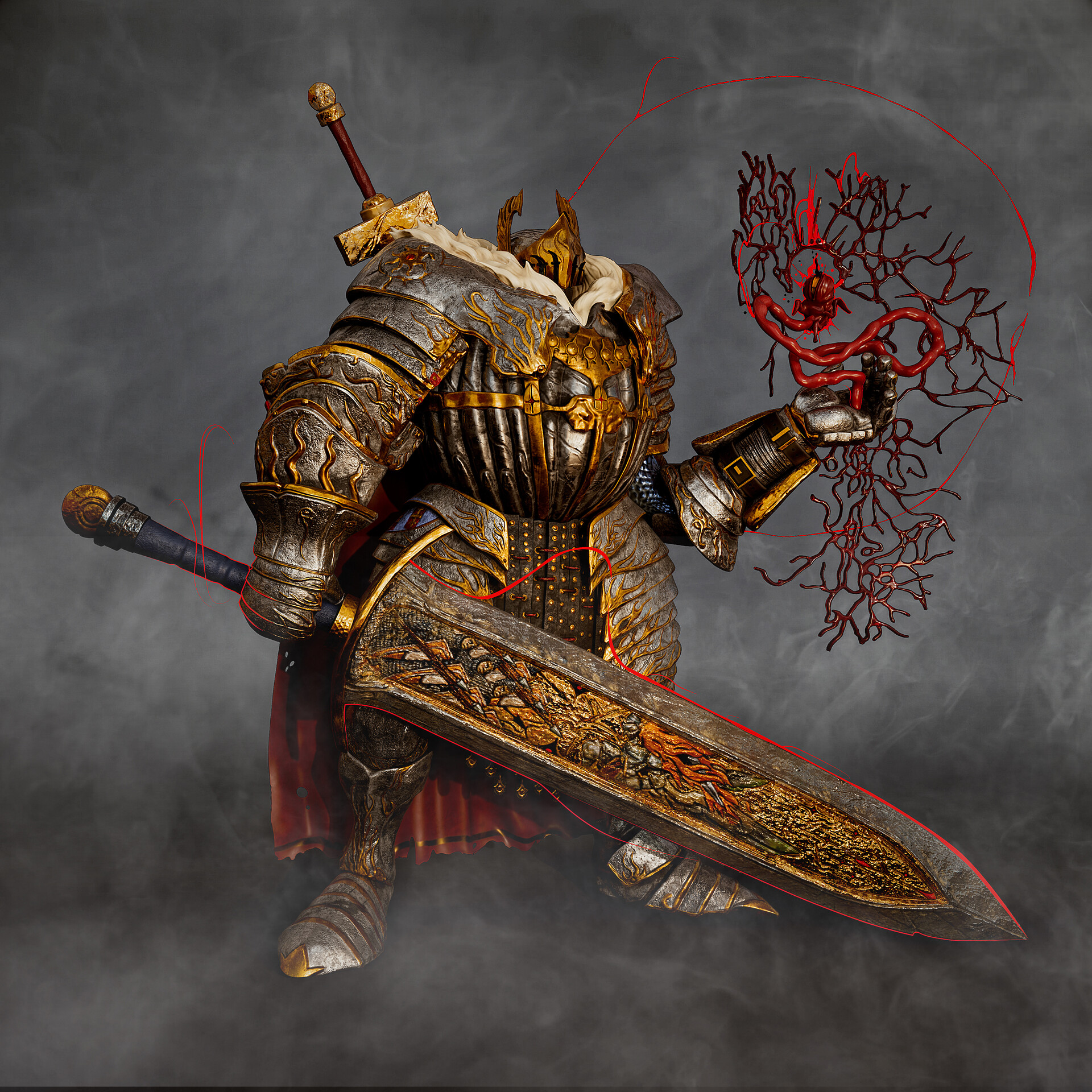 ArtStation - thiago.lehmann 's the Angel Hunter