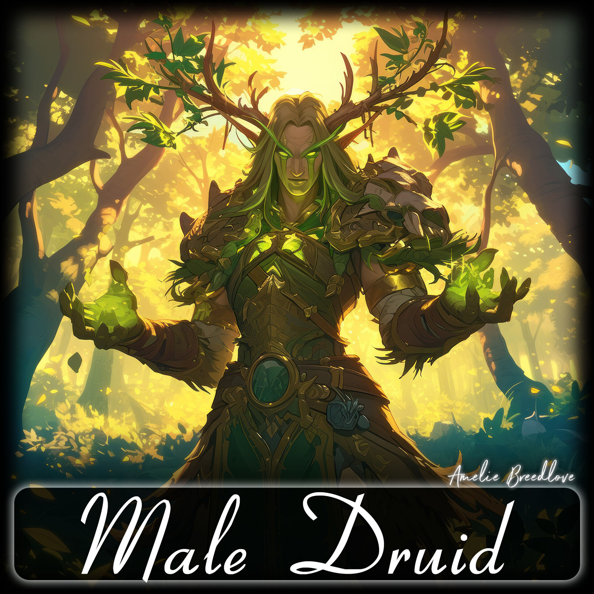 ArtStation - 400 Male Druid Reference Pack | 4K | v.174