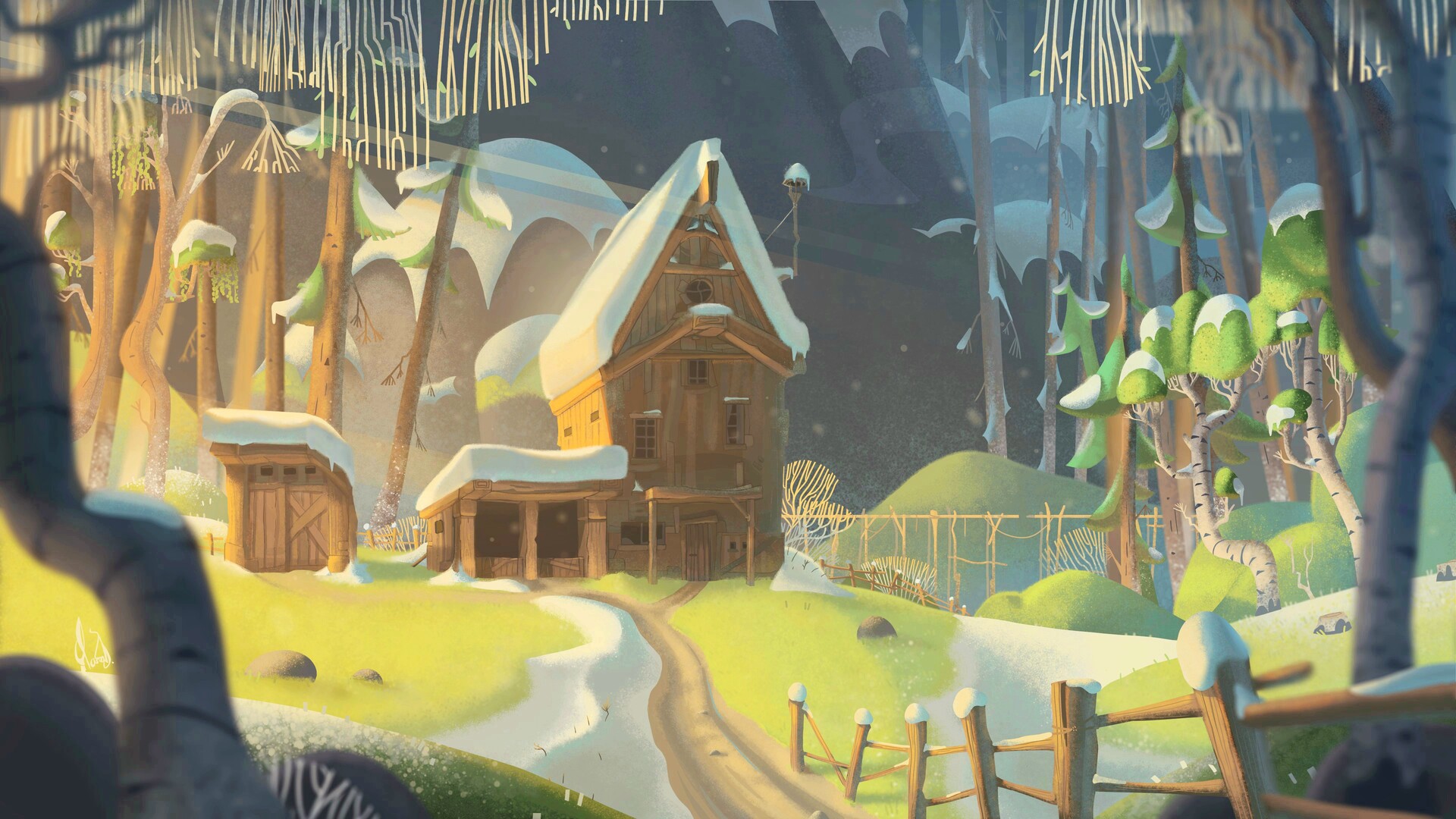 ArtStation - klaus concept art