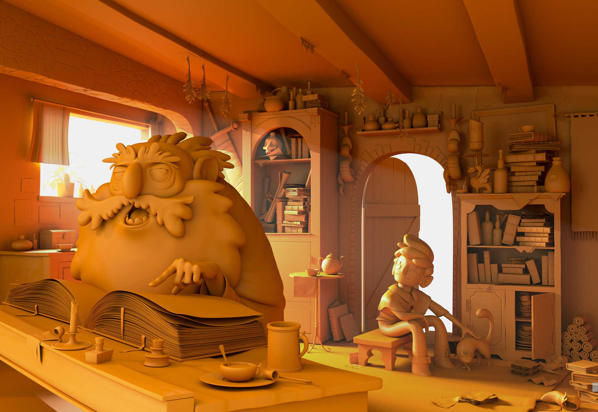 ArtStation - The Book of Three