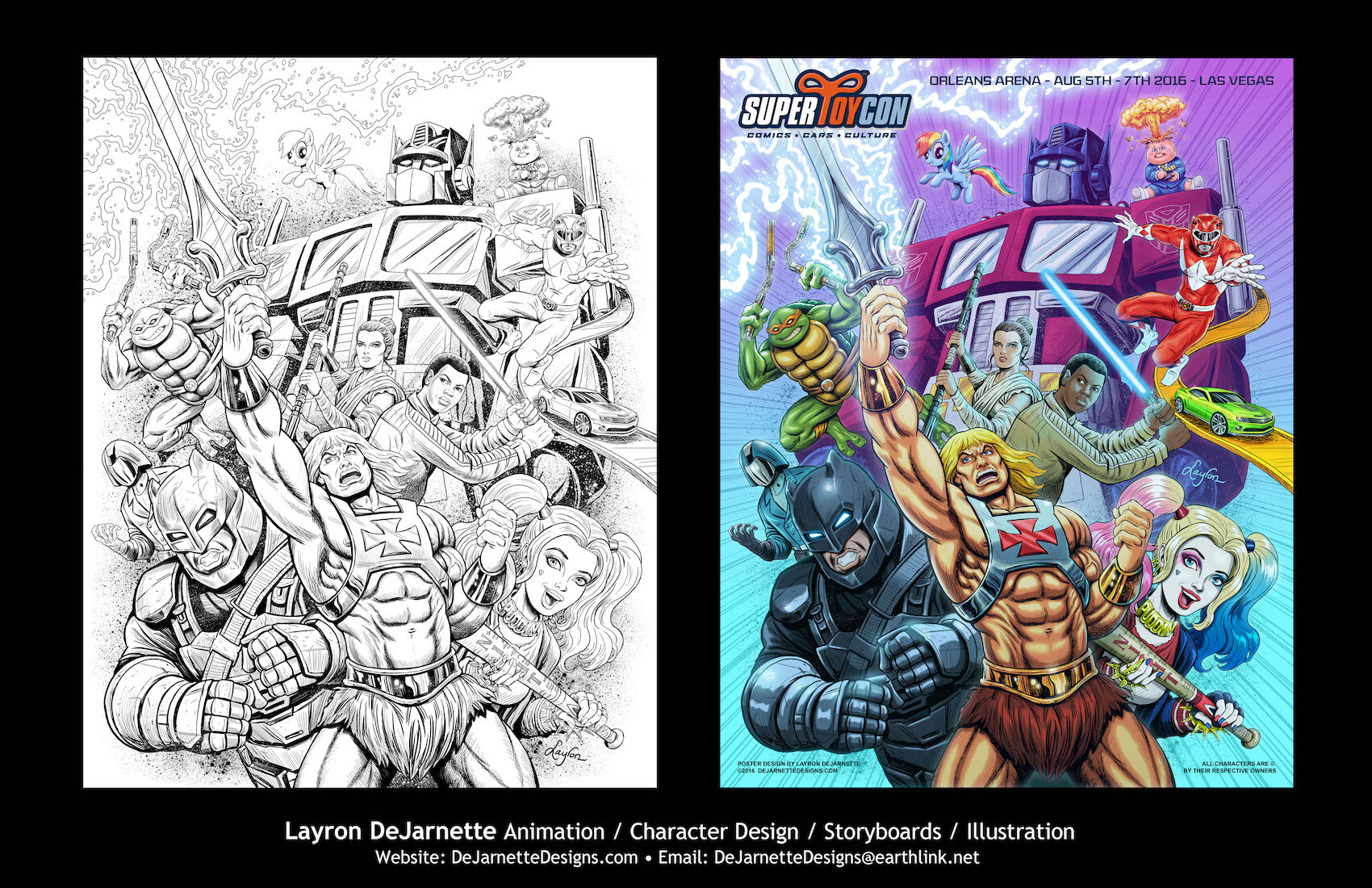 ArtStation - Super Toy Con 2016 Poster