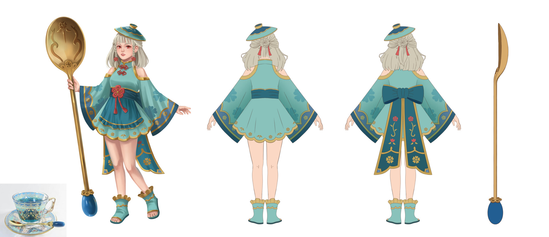 ArtStation - Teacup Character