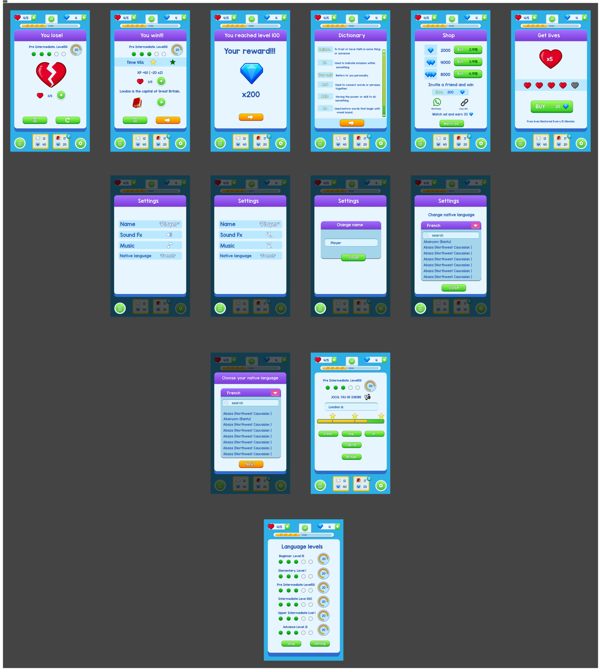 ArtStation - Translate game UI