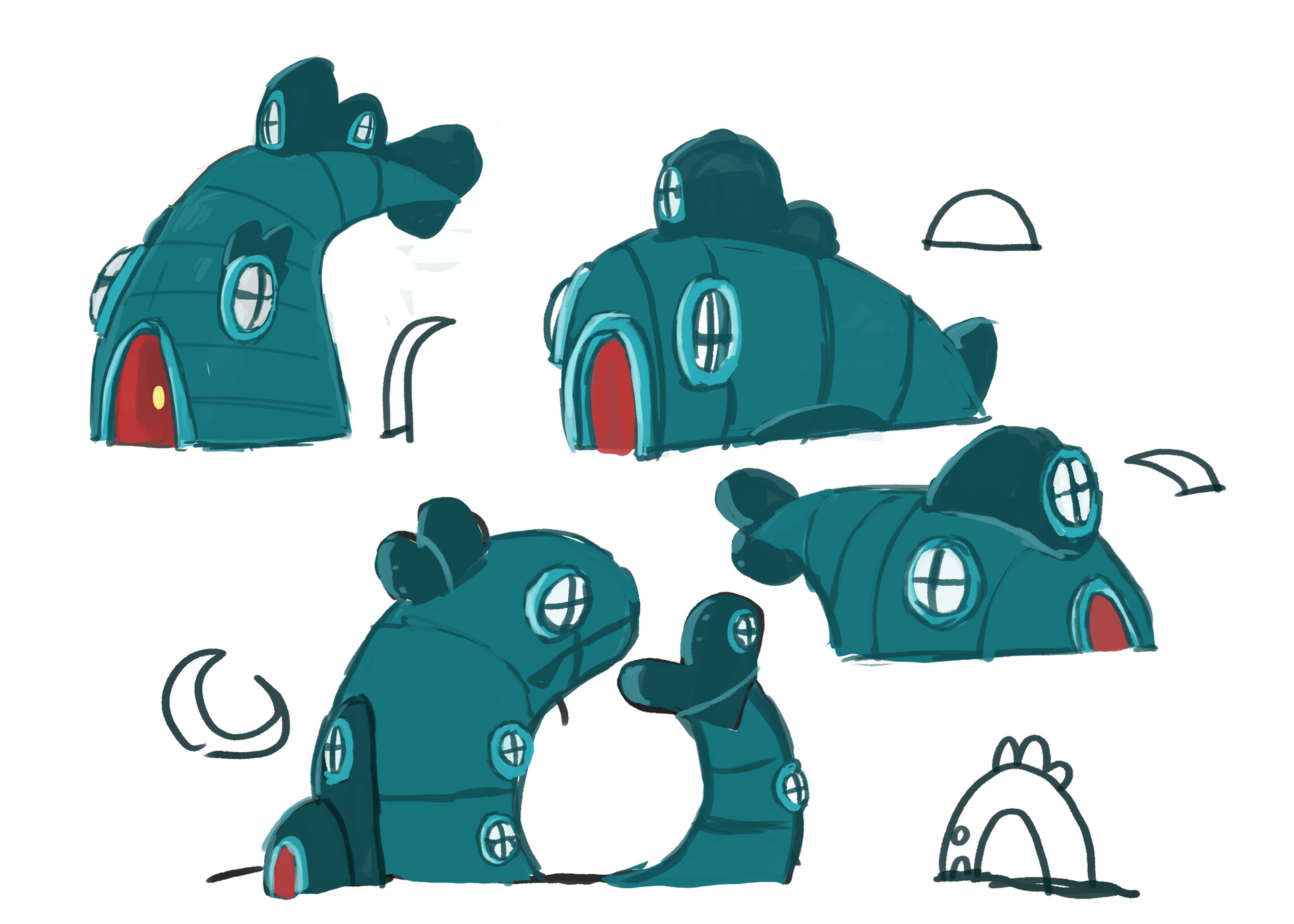 ArtStation - Fish House