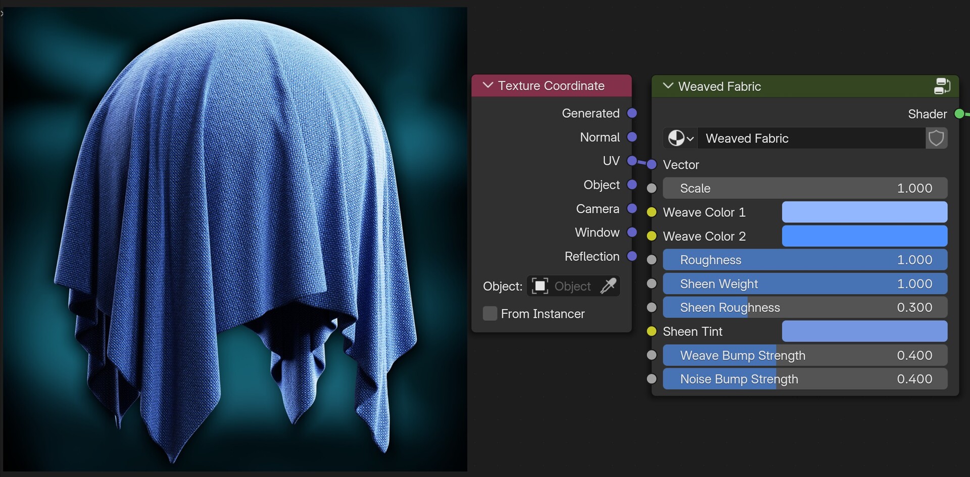 Ryan King - Procedural Woven Fabric Material (Blender Tutorial)