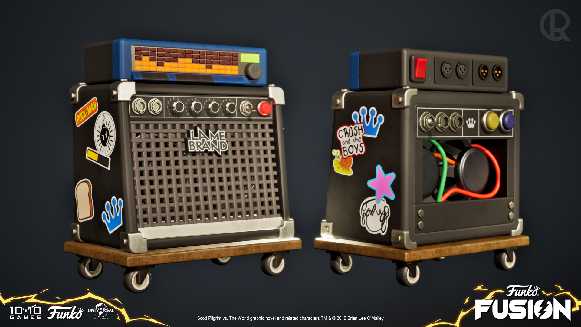 Chris Rumsey - Funko Fusion - Props