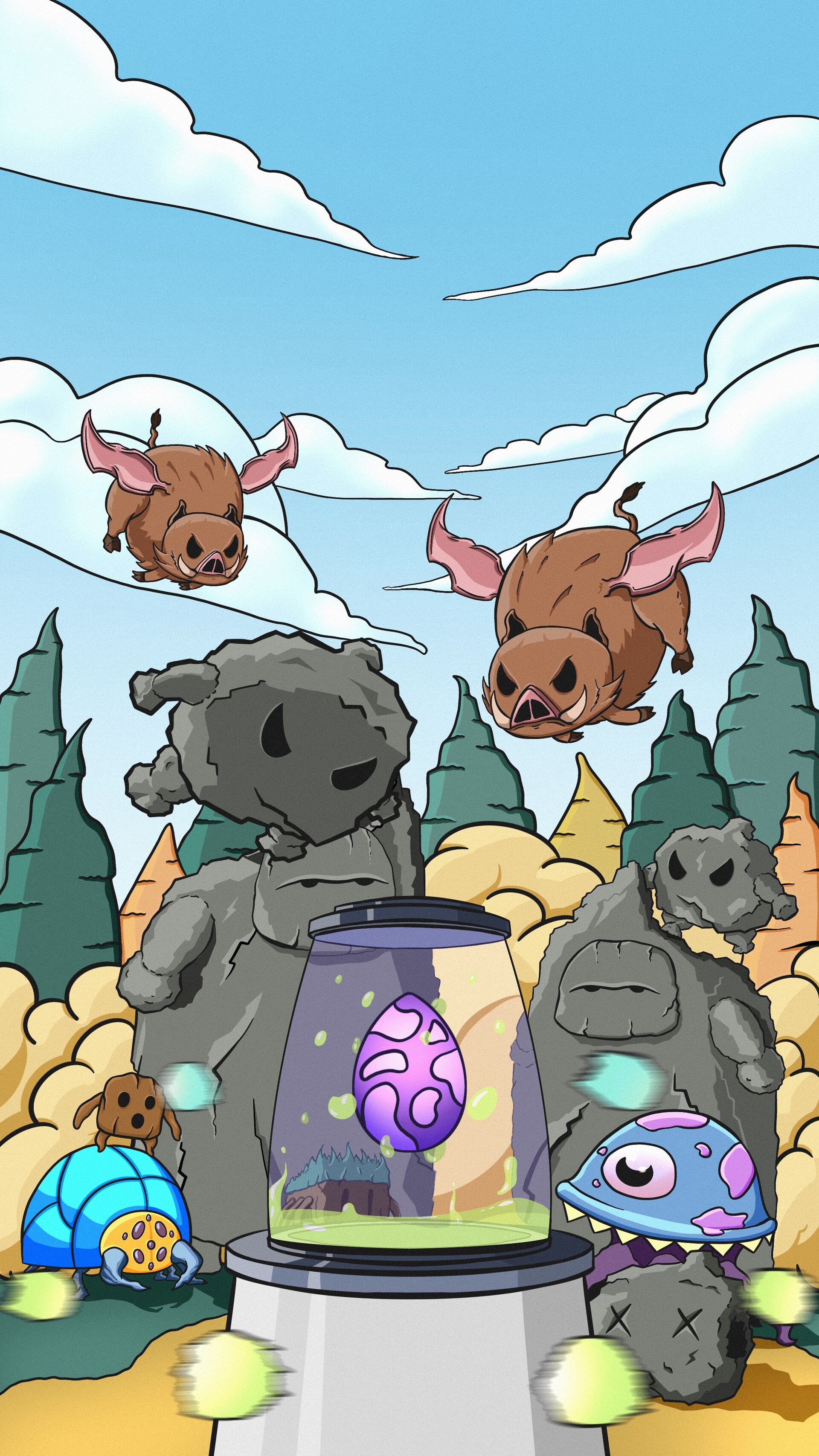 ArtStation - Mobile game banner