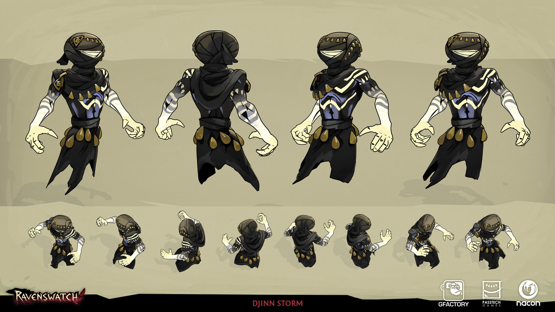GFactory - Enemies - Djinns