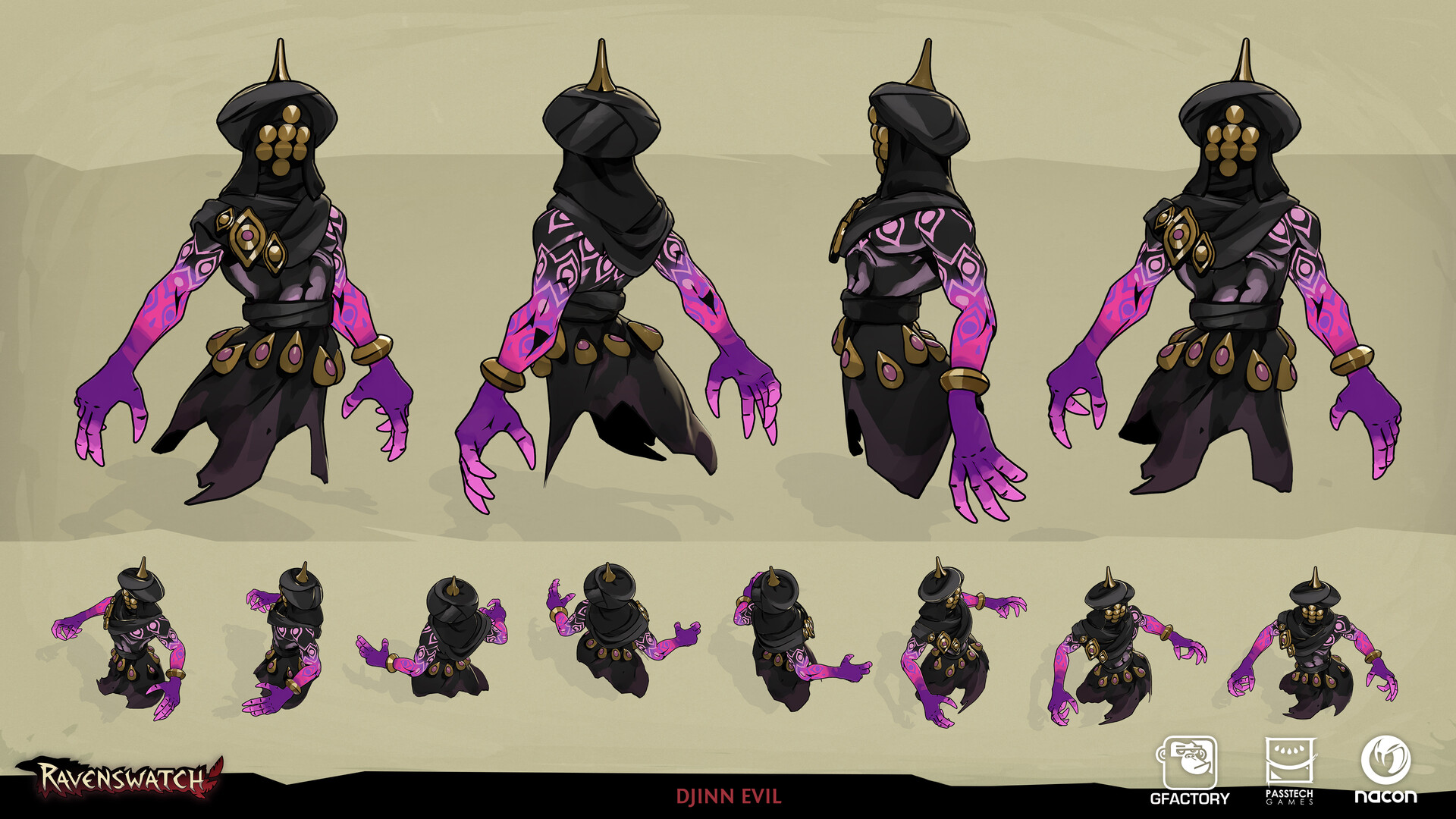 GFactory - Enemies - Djinns
