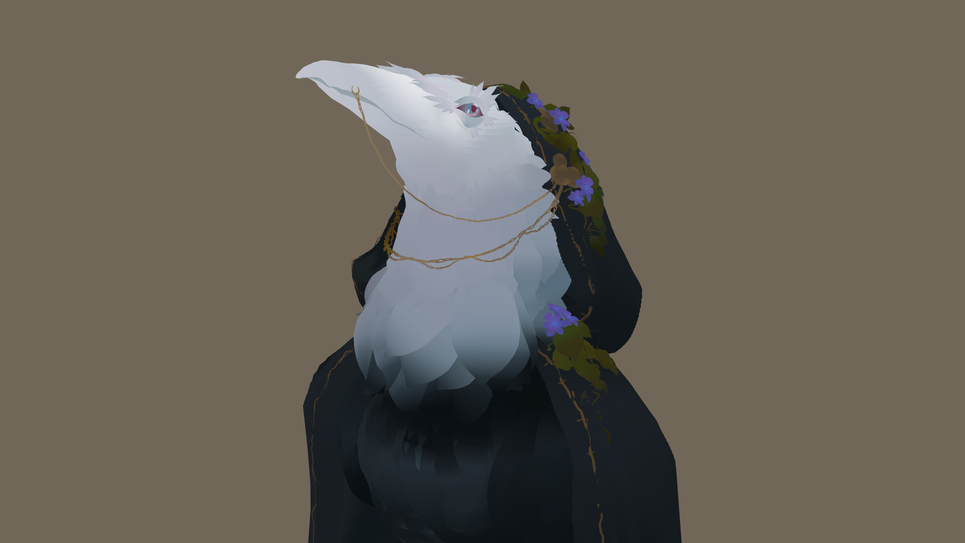 irismuddy.com - MiTOS ~ the white headed crow