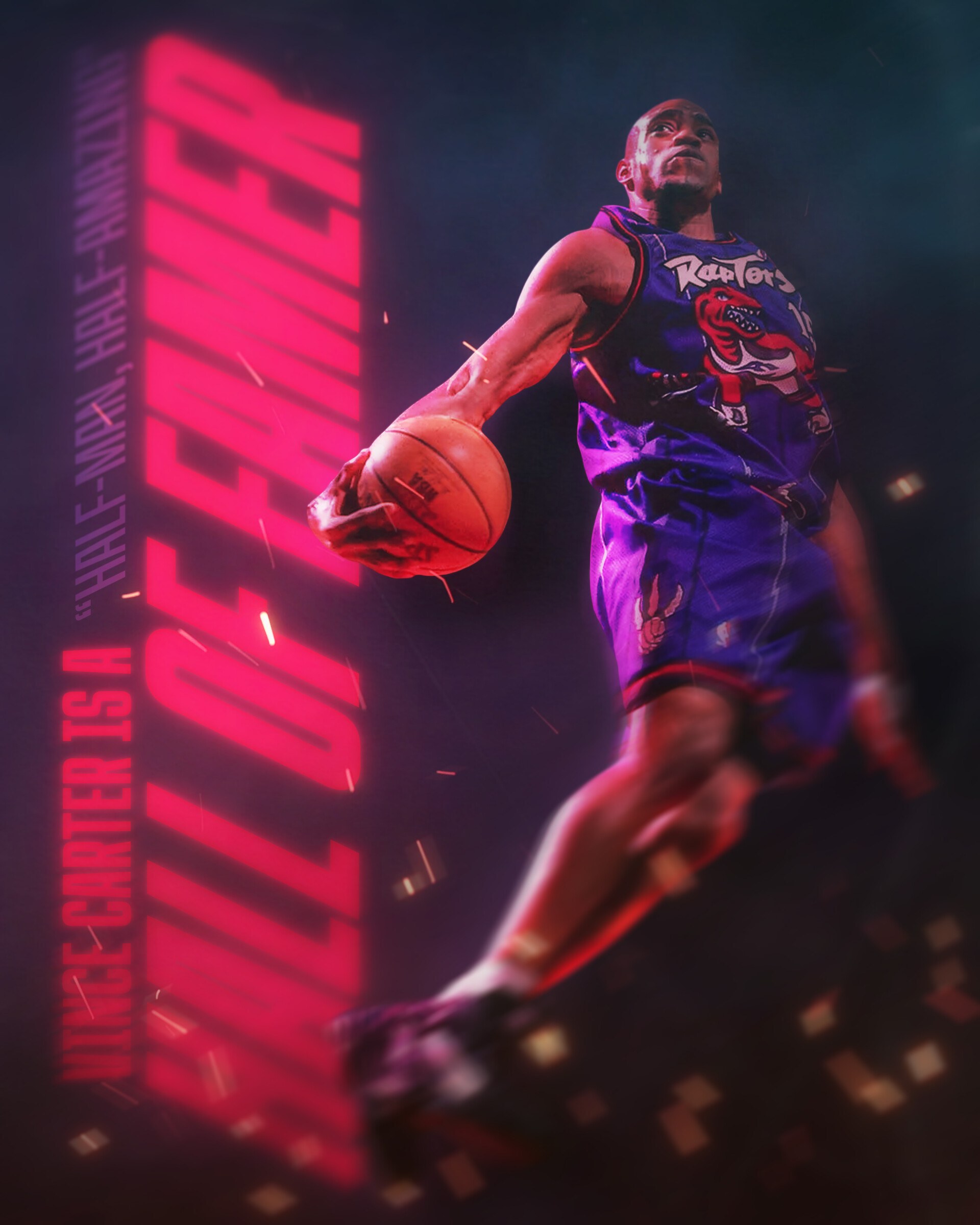 ArtStation - Half-Man, Half-Amazing Poster