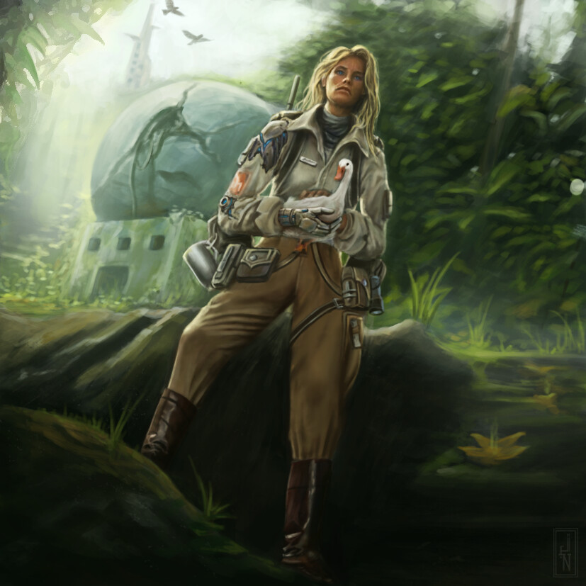 ArtStation - Goose Is My Co-pilot