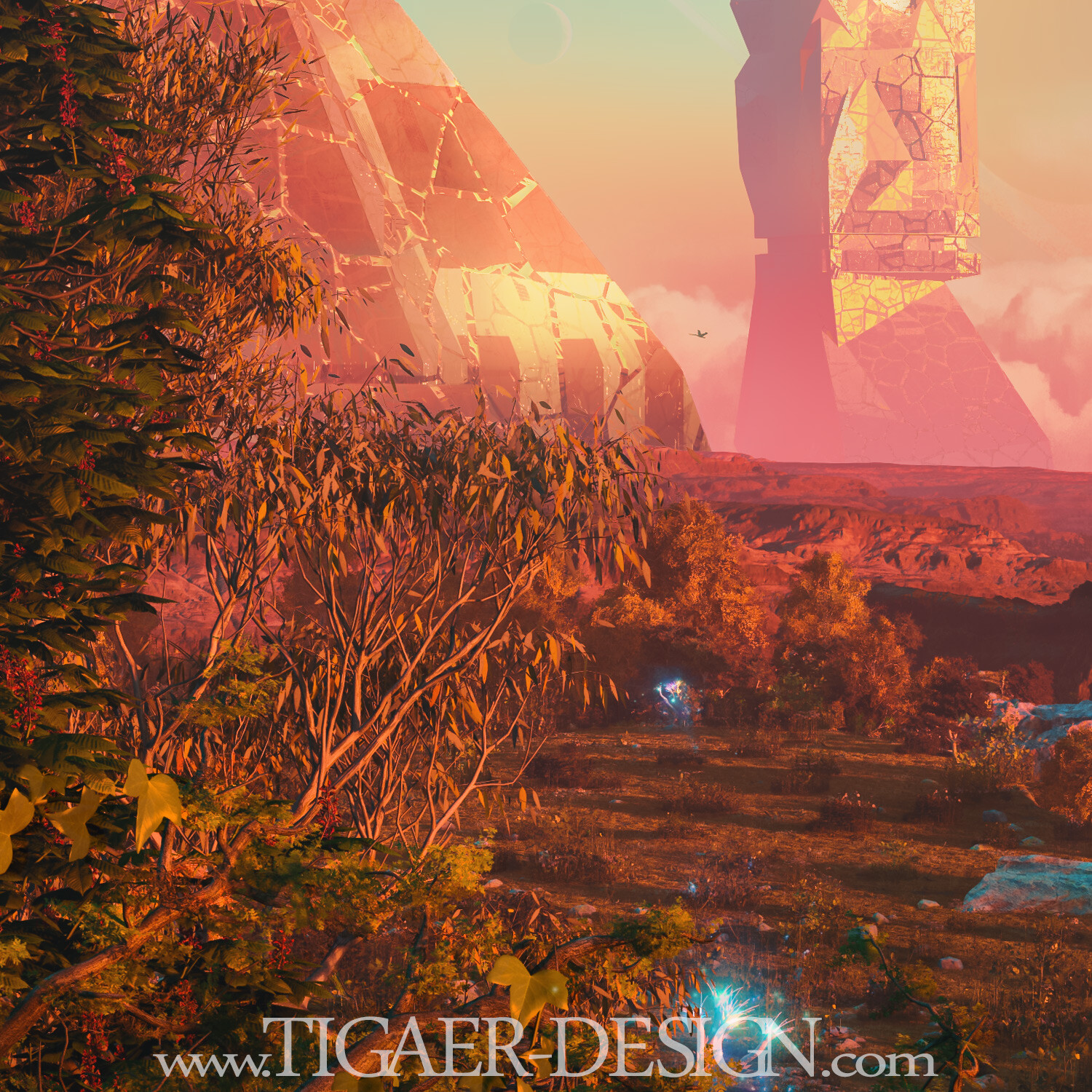 The Art of Christian 'Tigaer' Hecker - Endeavours - New Horizons