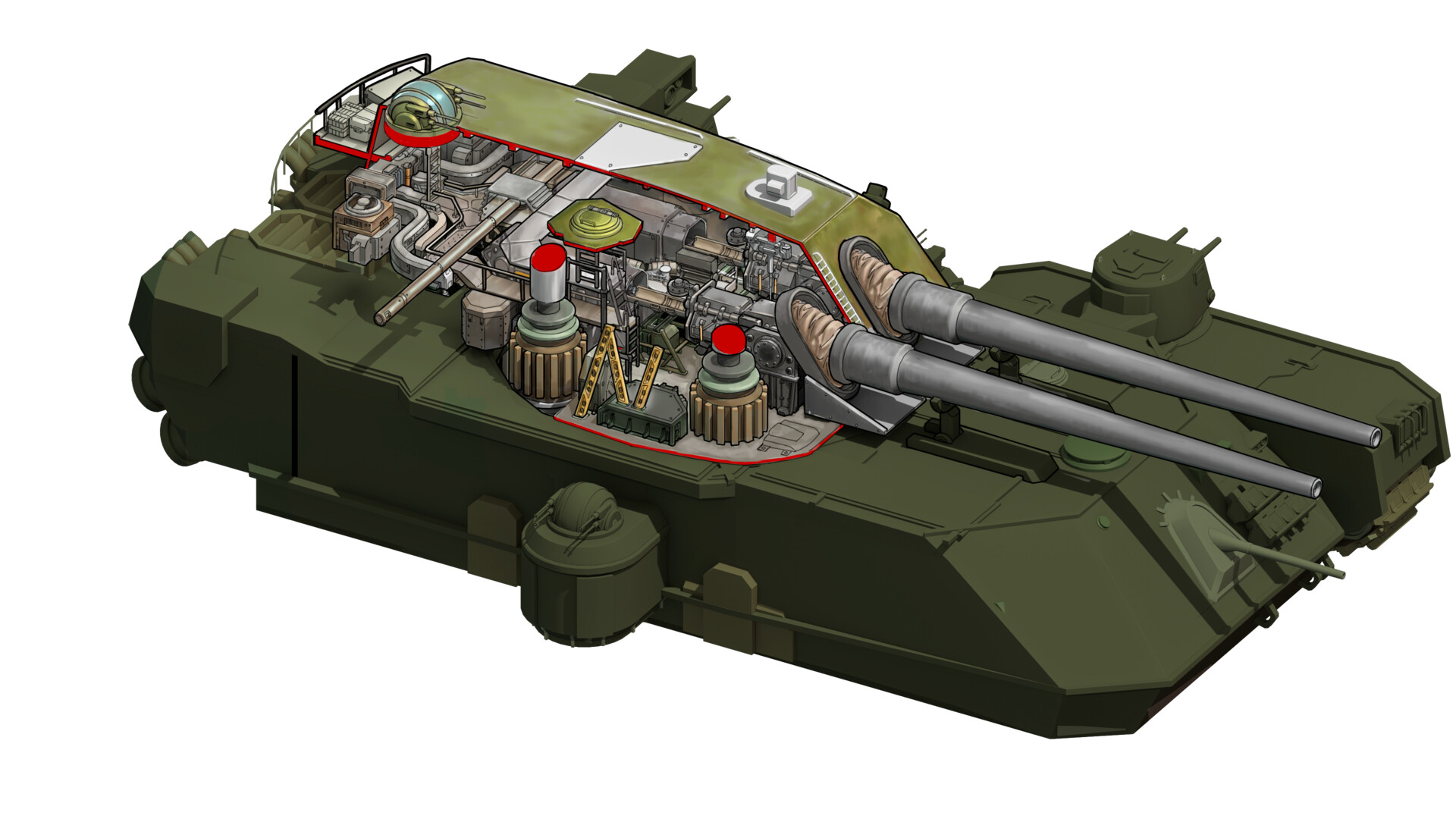 Kevin Koesnodihardjo - Emperor Norton 101A1 Gun Combat Tank