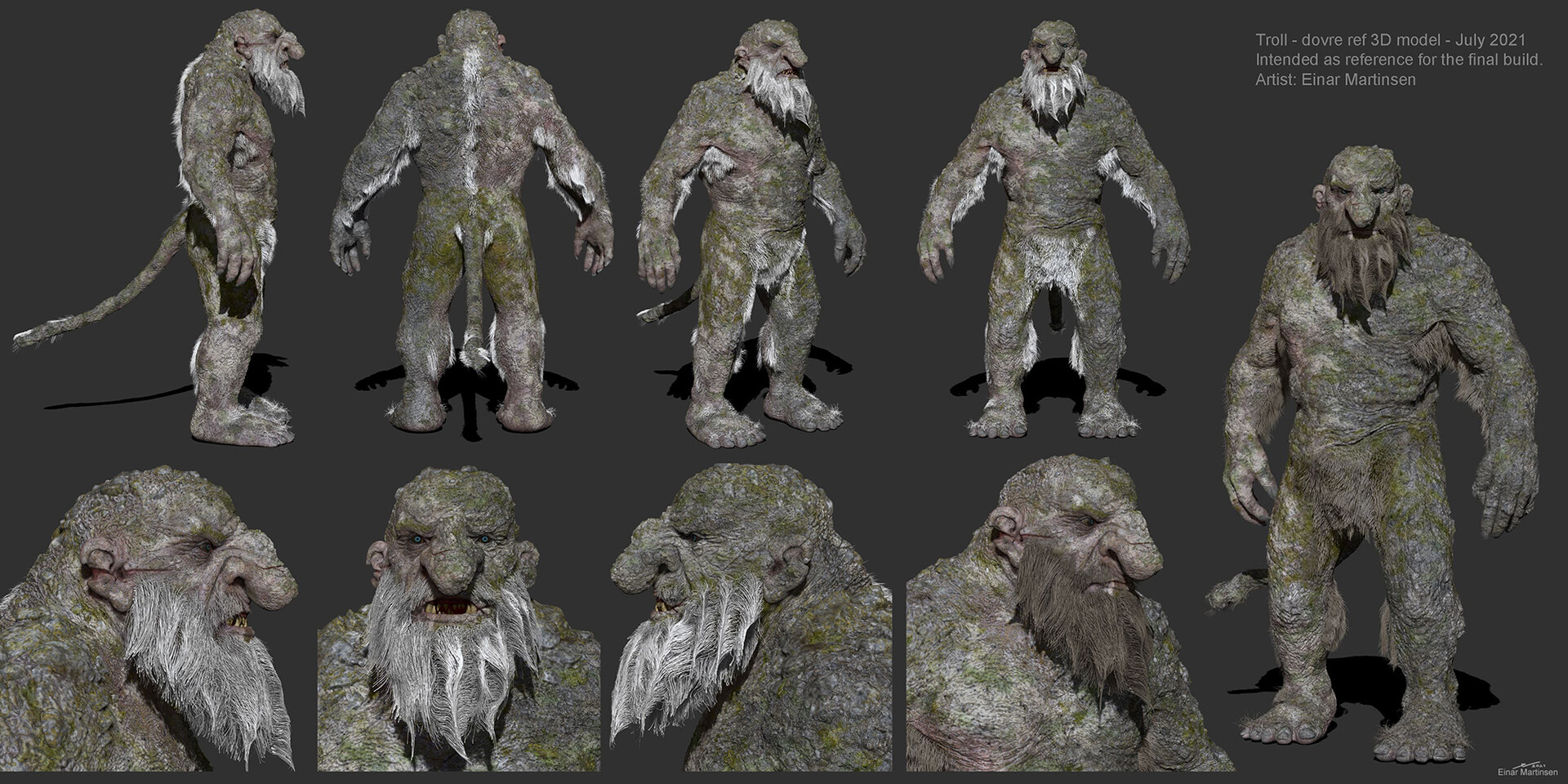 Einar Martinsen - TROLL concept art