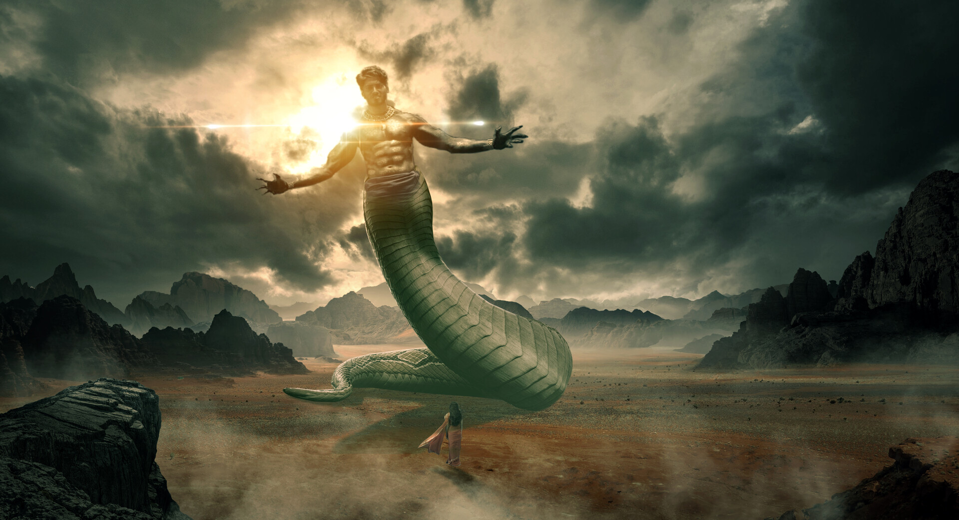 ArtStation - Snake man