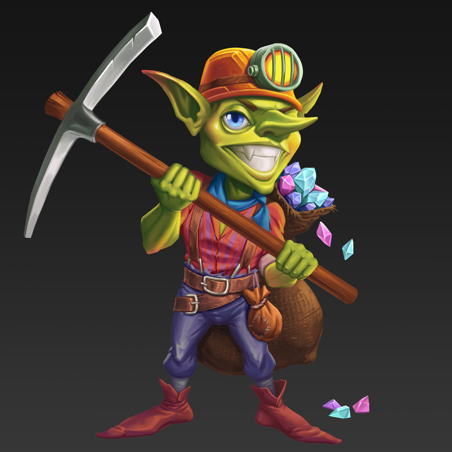 ArtStation - goblin miner