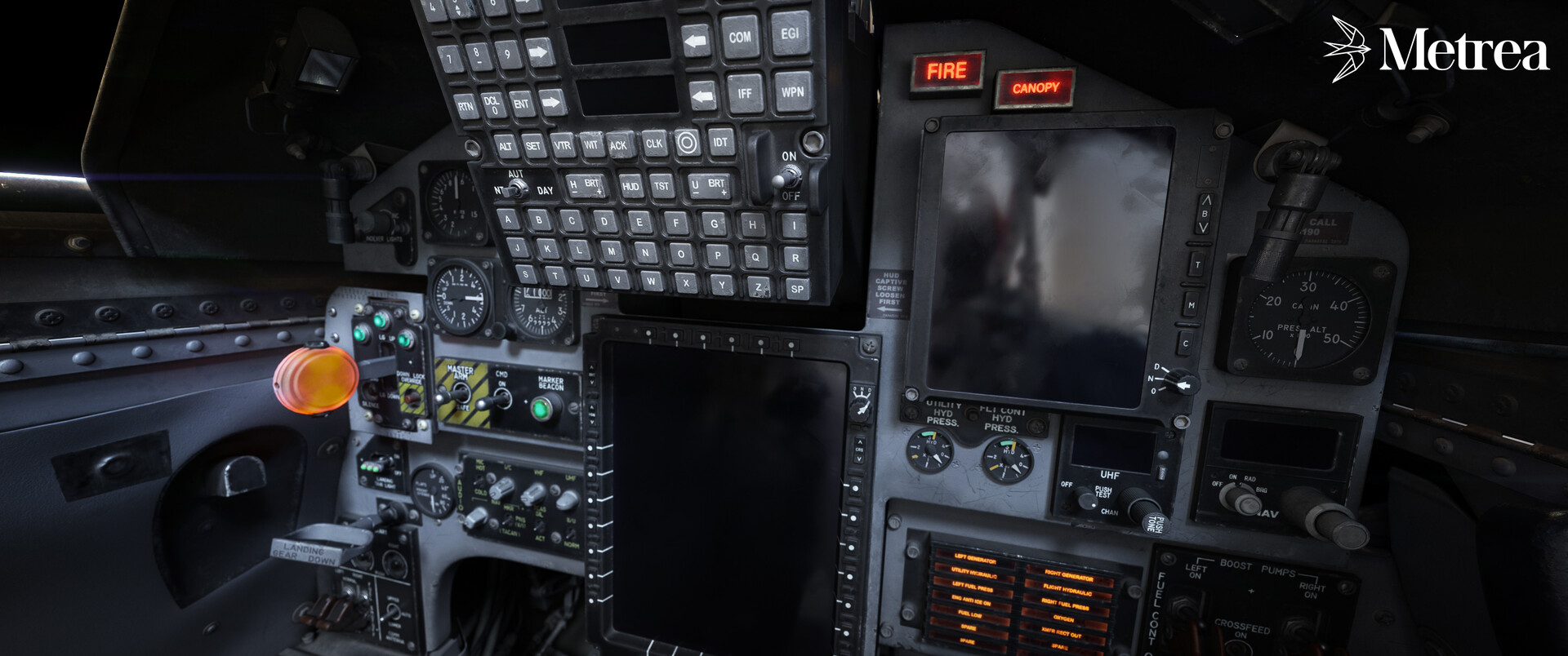 Metrea Simulations - T-38C Talon Cockpit