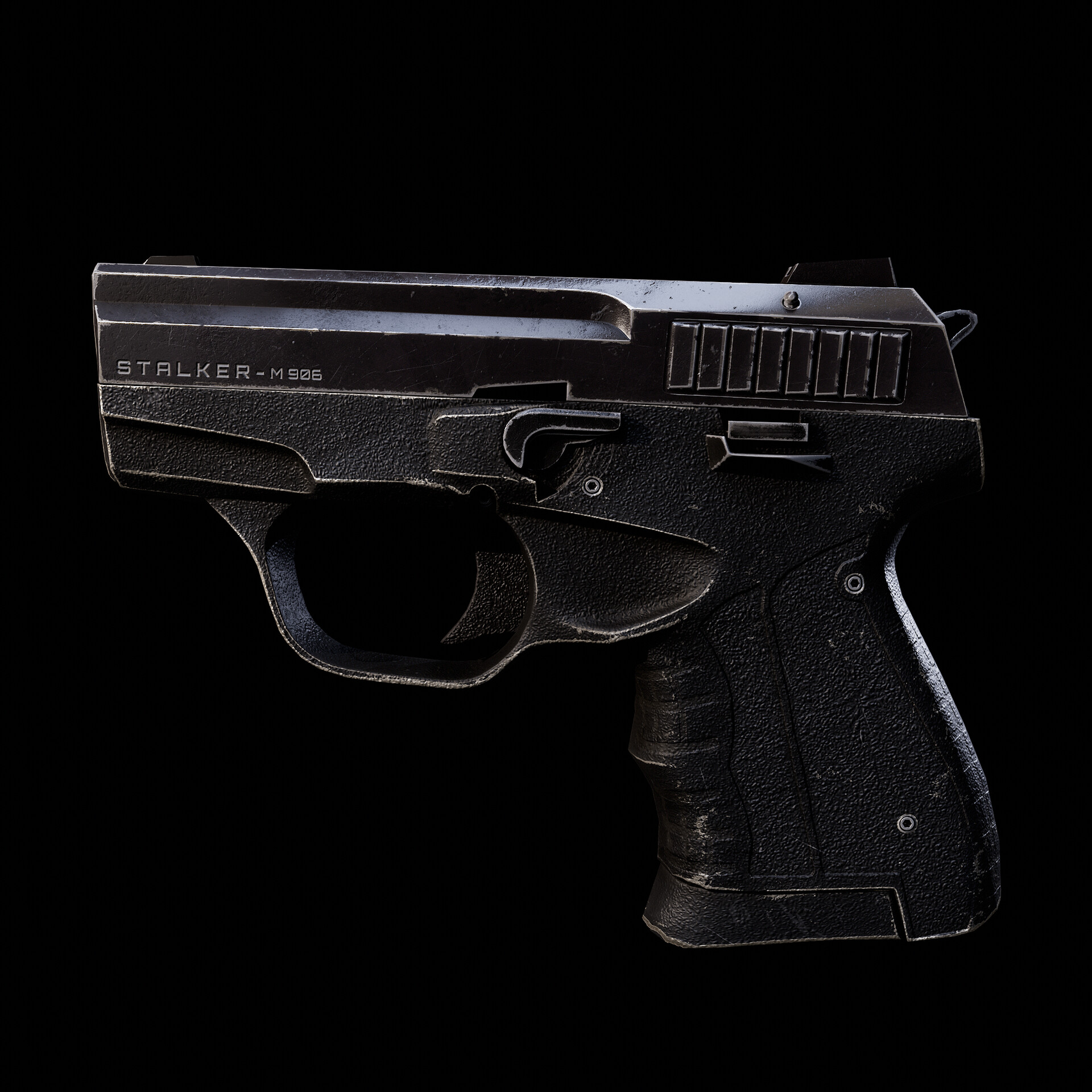 ArtStation - STALKER - M906 (Game-ready)