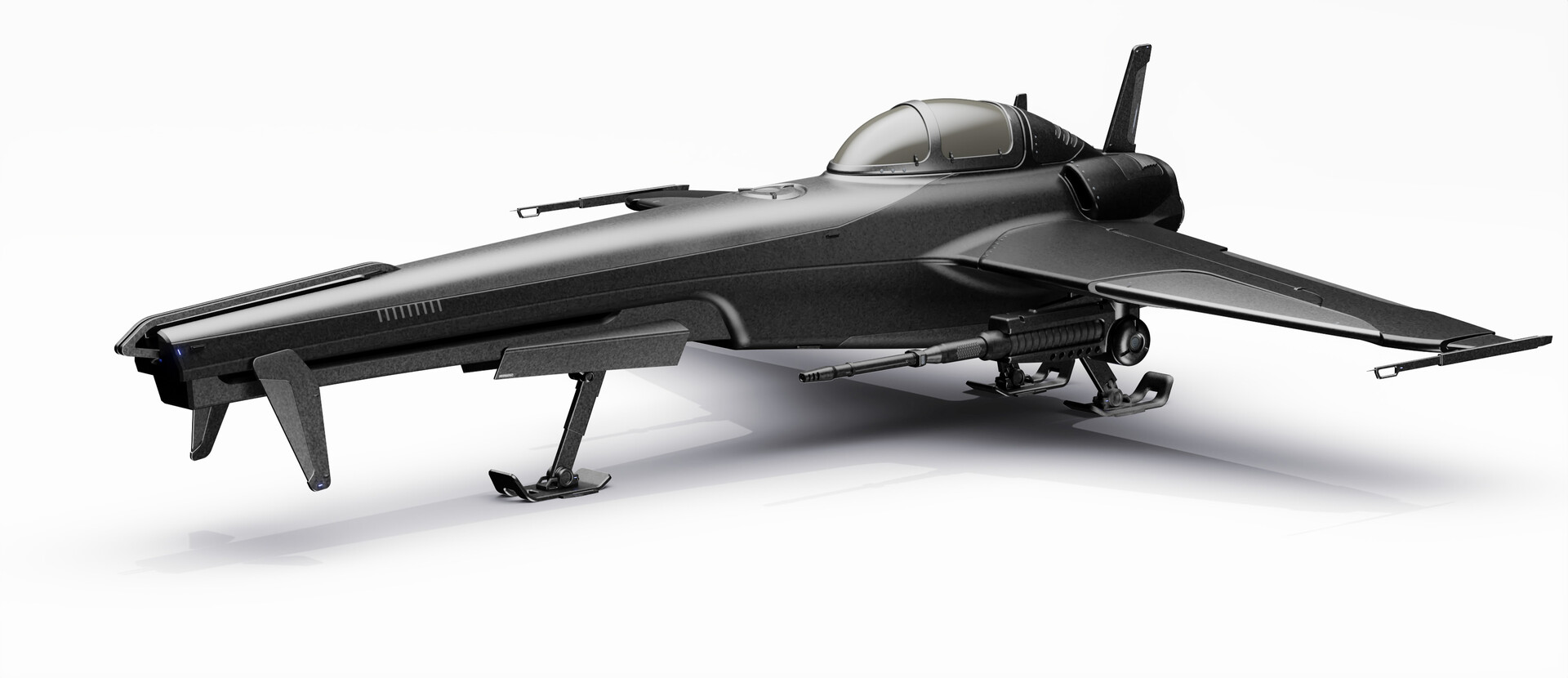 ArtStation - sci-fi ship