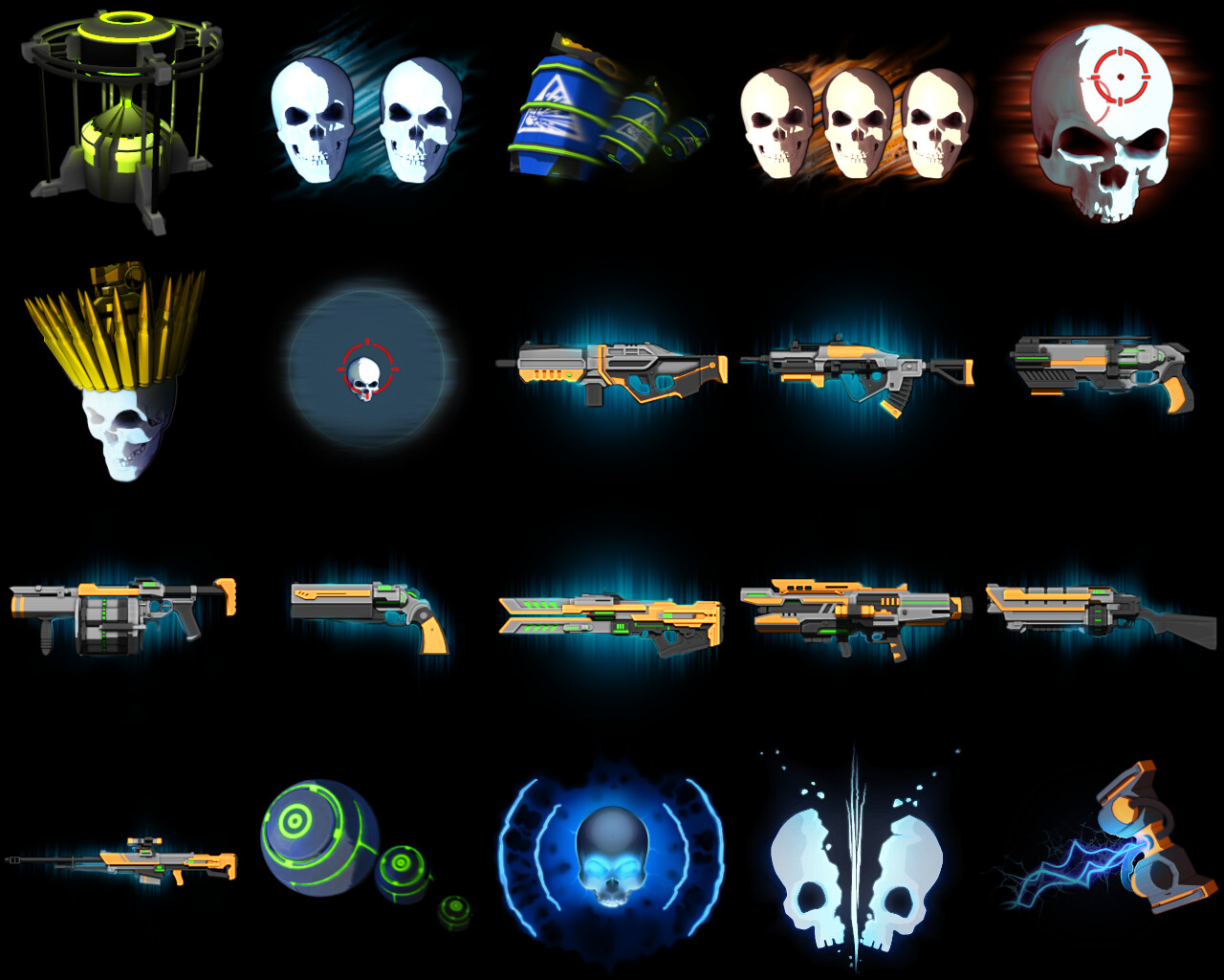 ArtStation - 2D Screen Elements