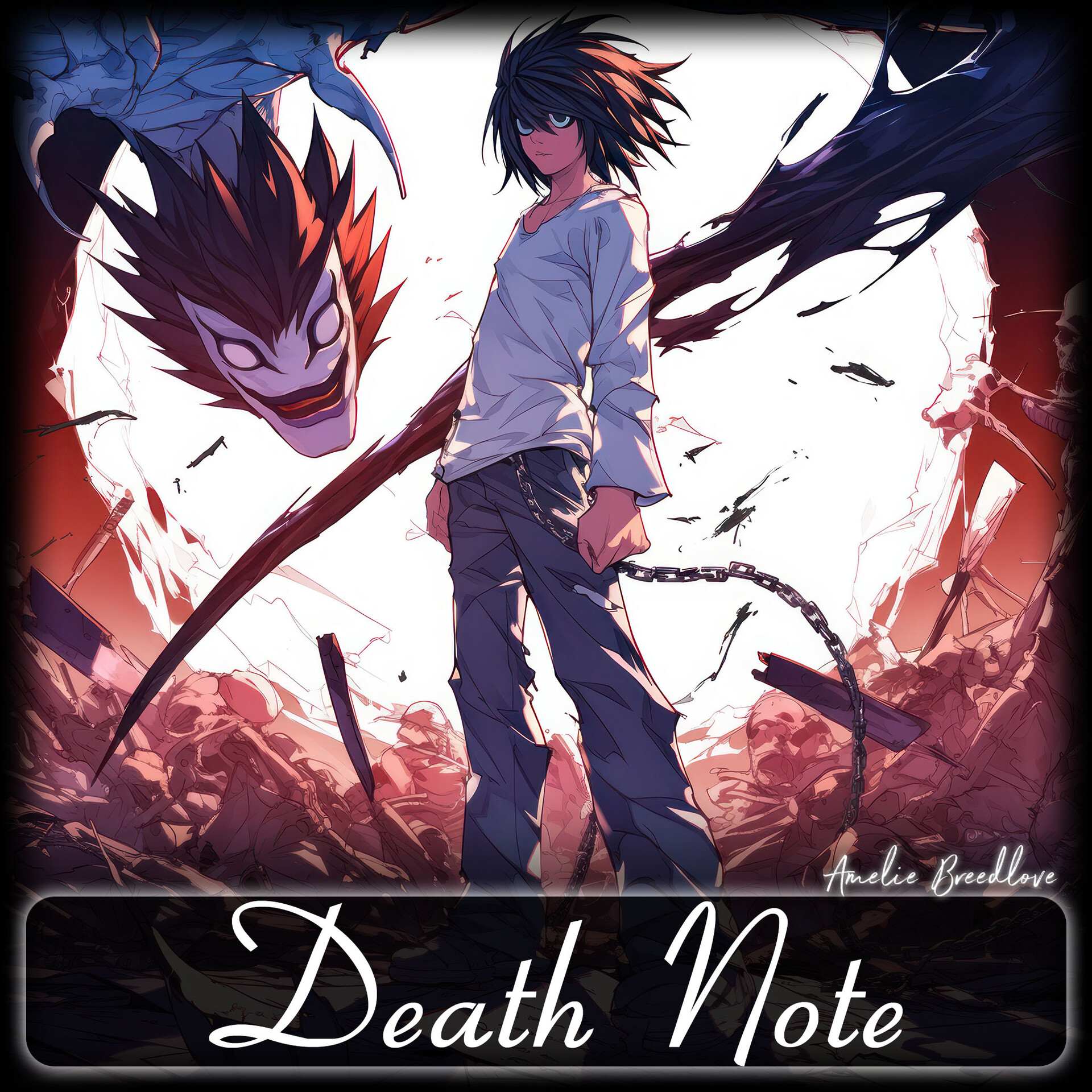 ArtStation - 200 Death Note (Full Body) Reference Pack | 4K | v.14