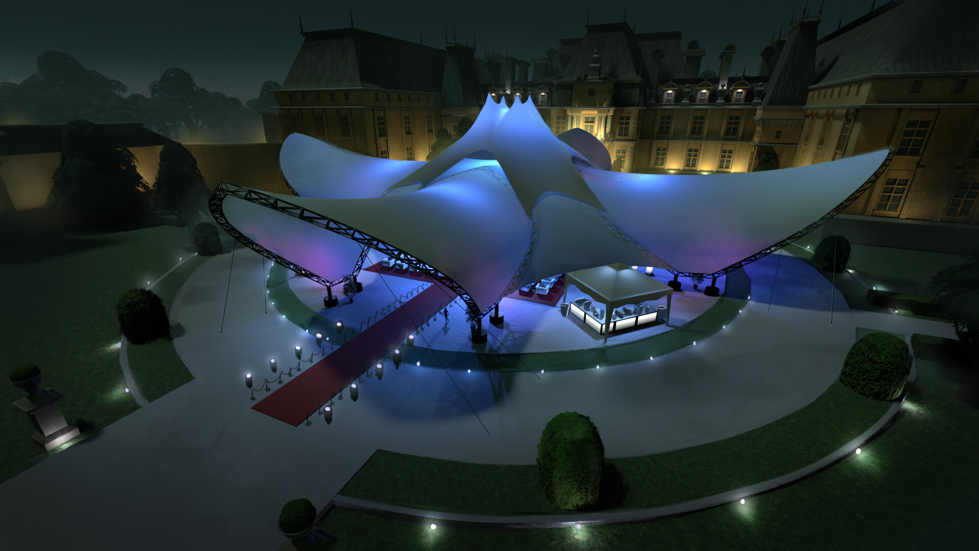 Cullen Cole Portfolio - Tomb Raider: Croft Manor Exterior Gala