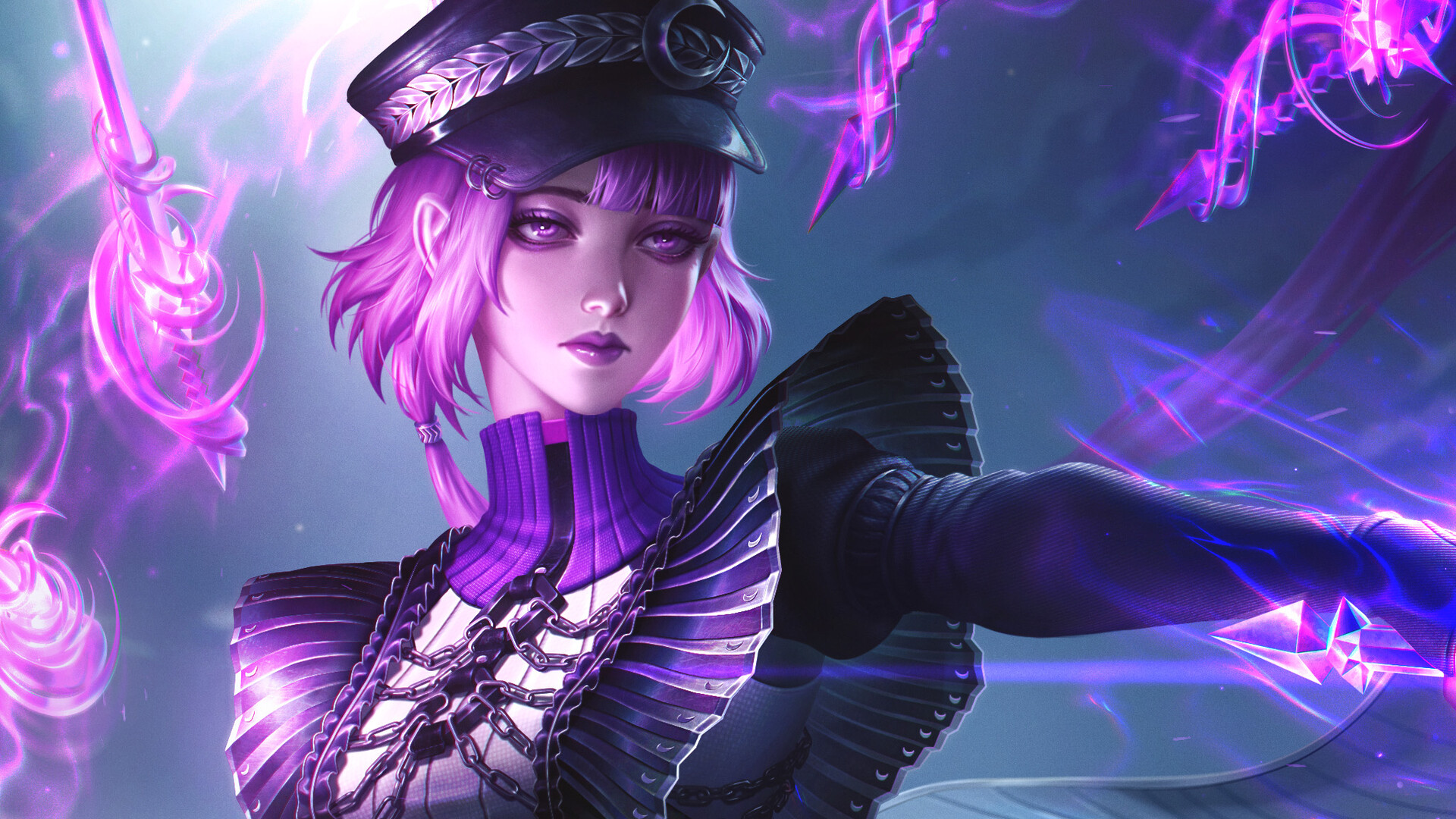 Imortemi - Dislyte's Elaine Fan Splash Art