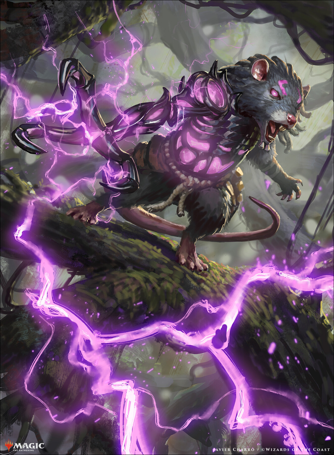 Javier Charro - Tezzeret, Master of the Bridge. Bloomburrow