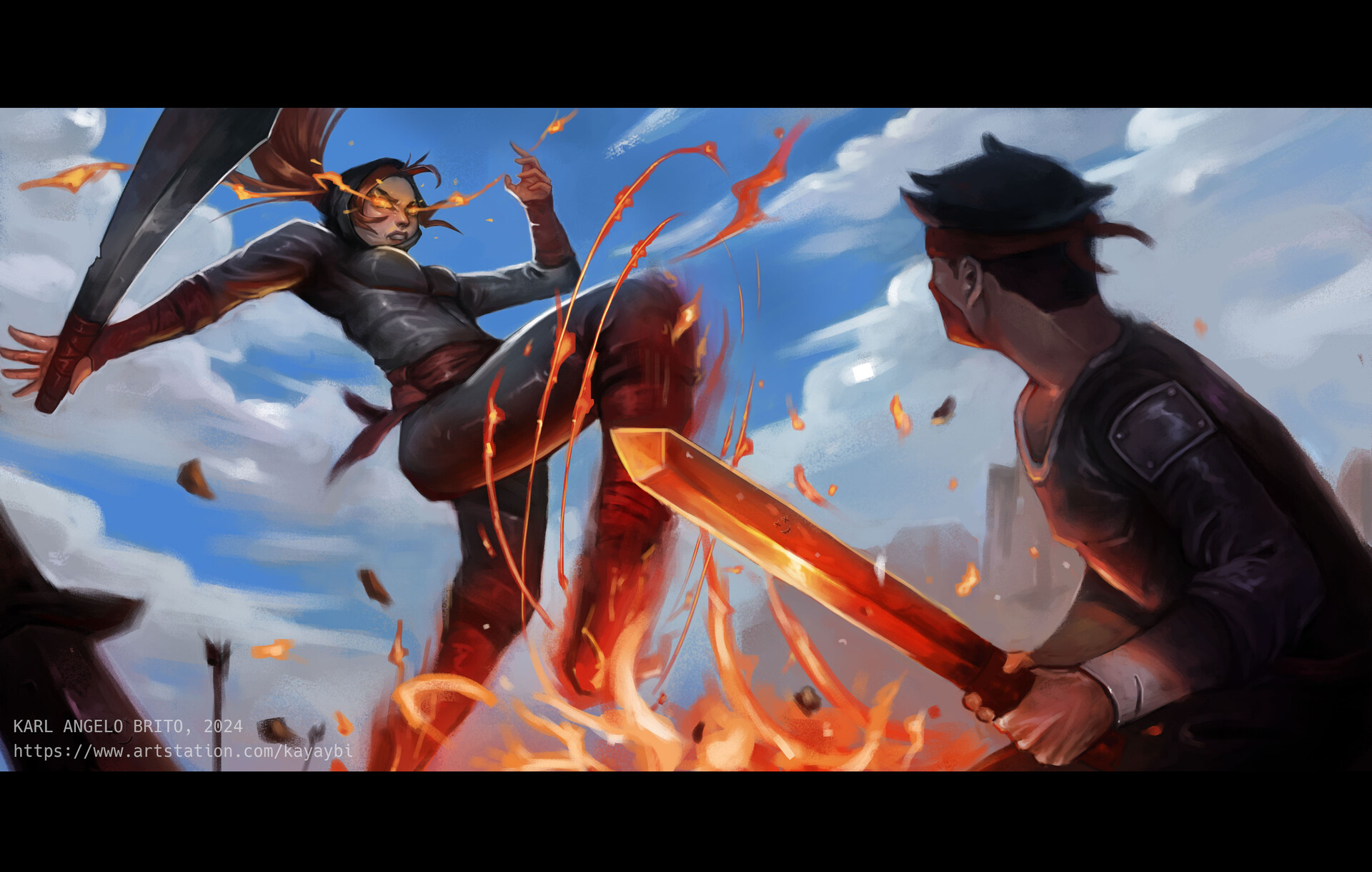 ArtStation - Fire Fight!