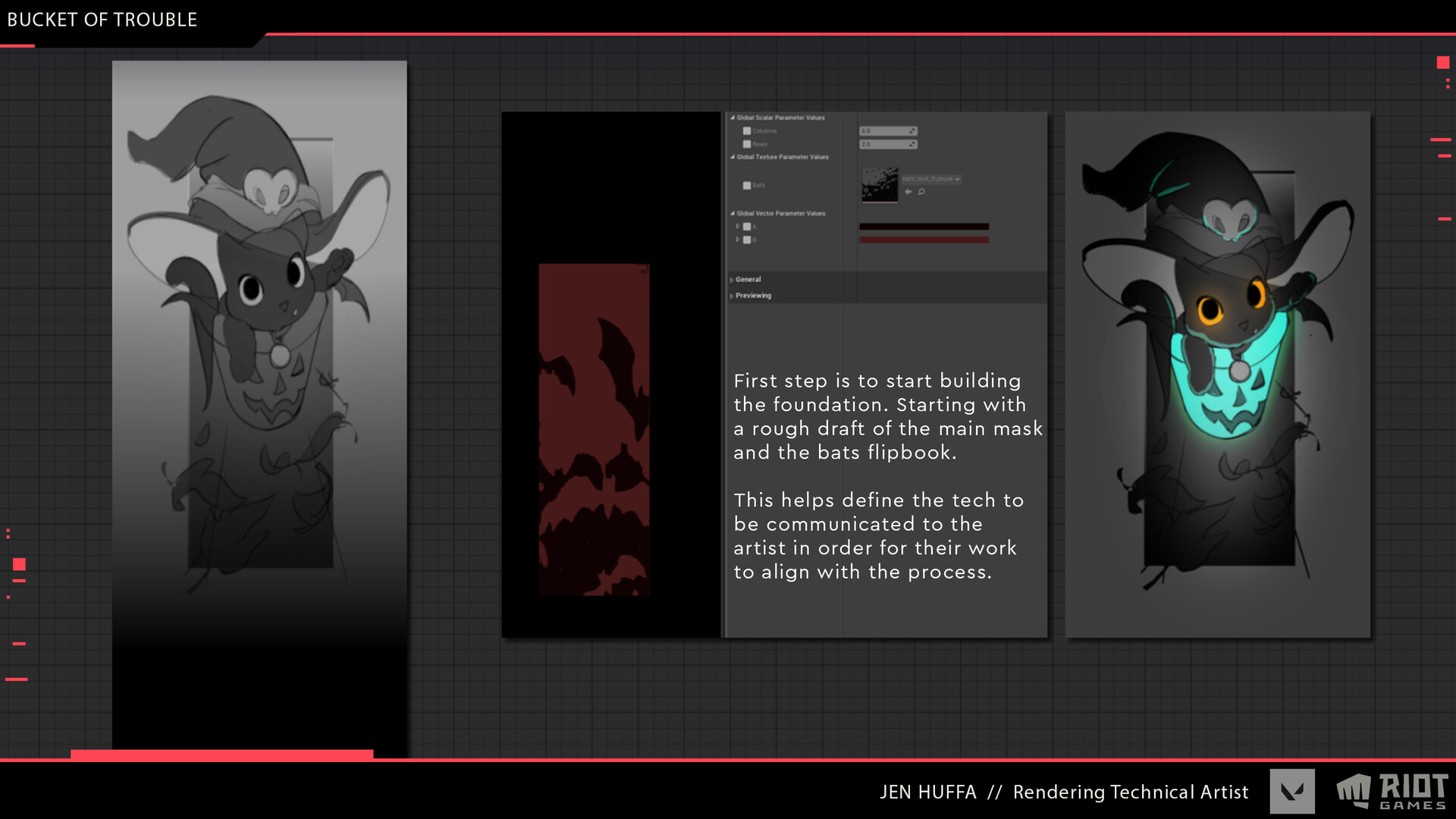 Jen Huffa - VALORANT: Bucket of Trouble Card Shader Breakdown