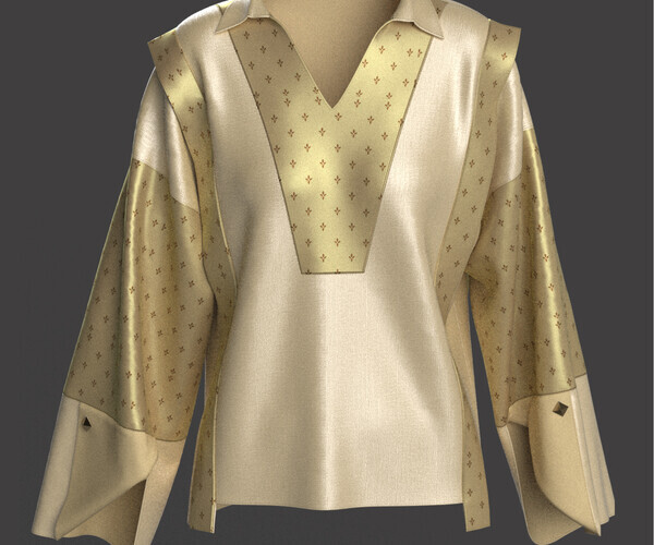 ArtStation - 5 blouses pack