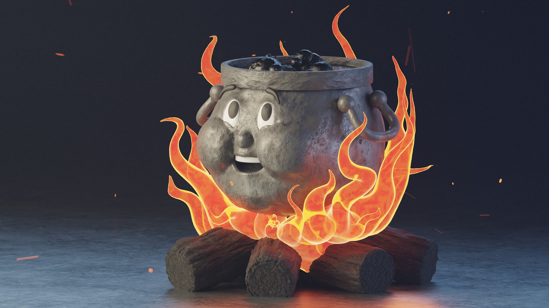 ArtStation - Little cauldron