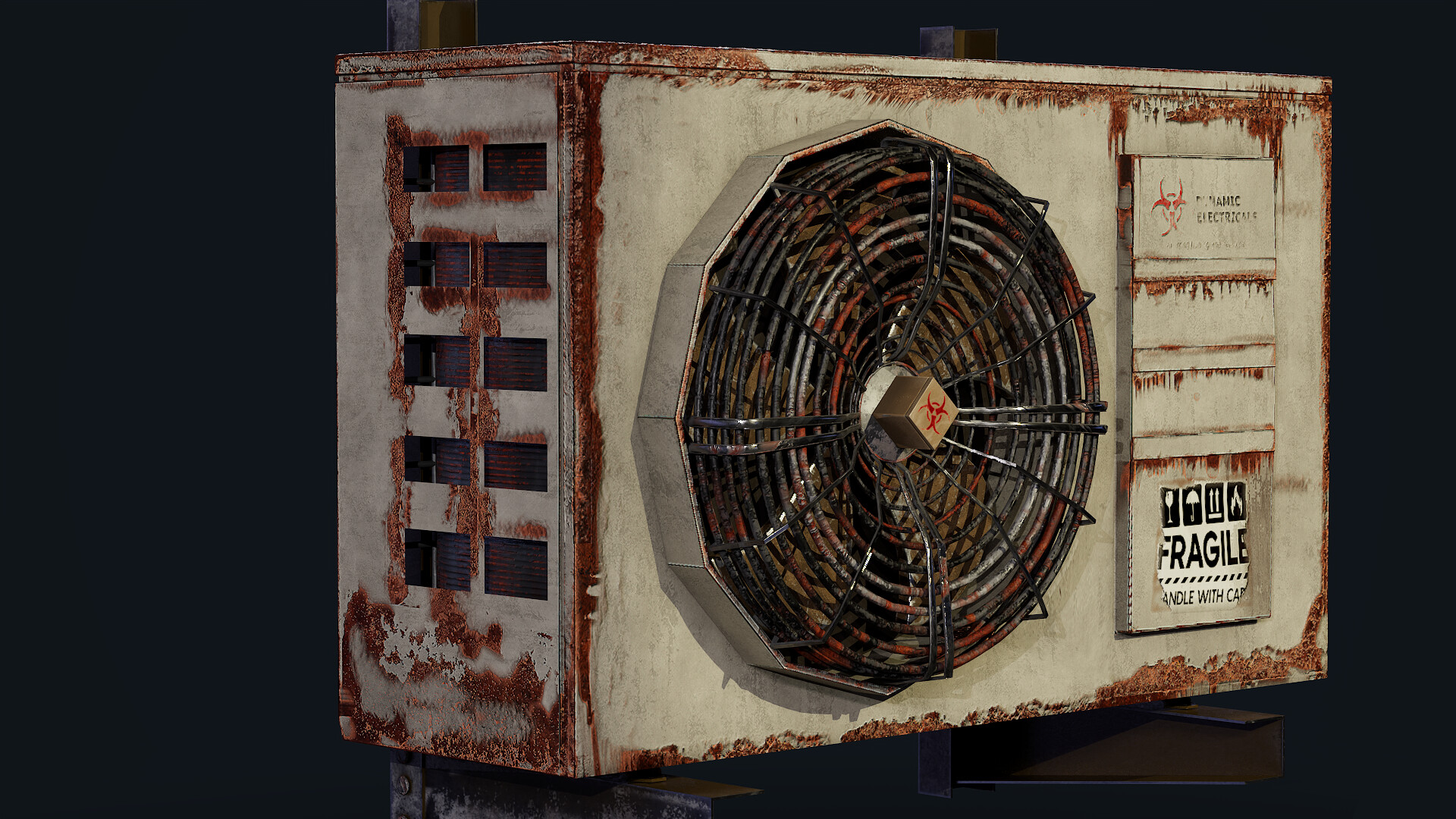 ArtStation - OLD AC Texture Experimentation