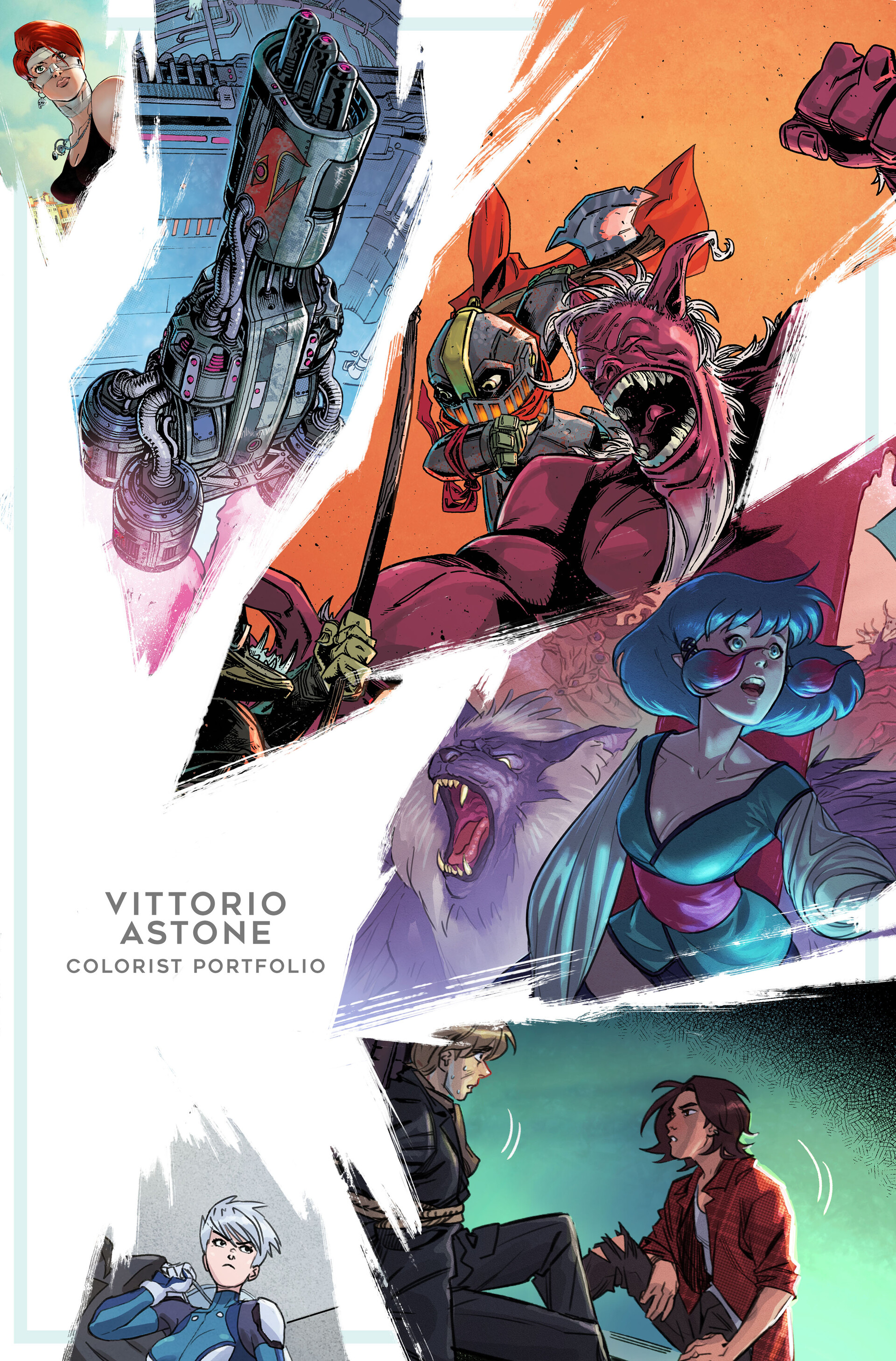 ArtStation - Cover - Colorist Porfolio