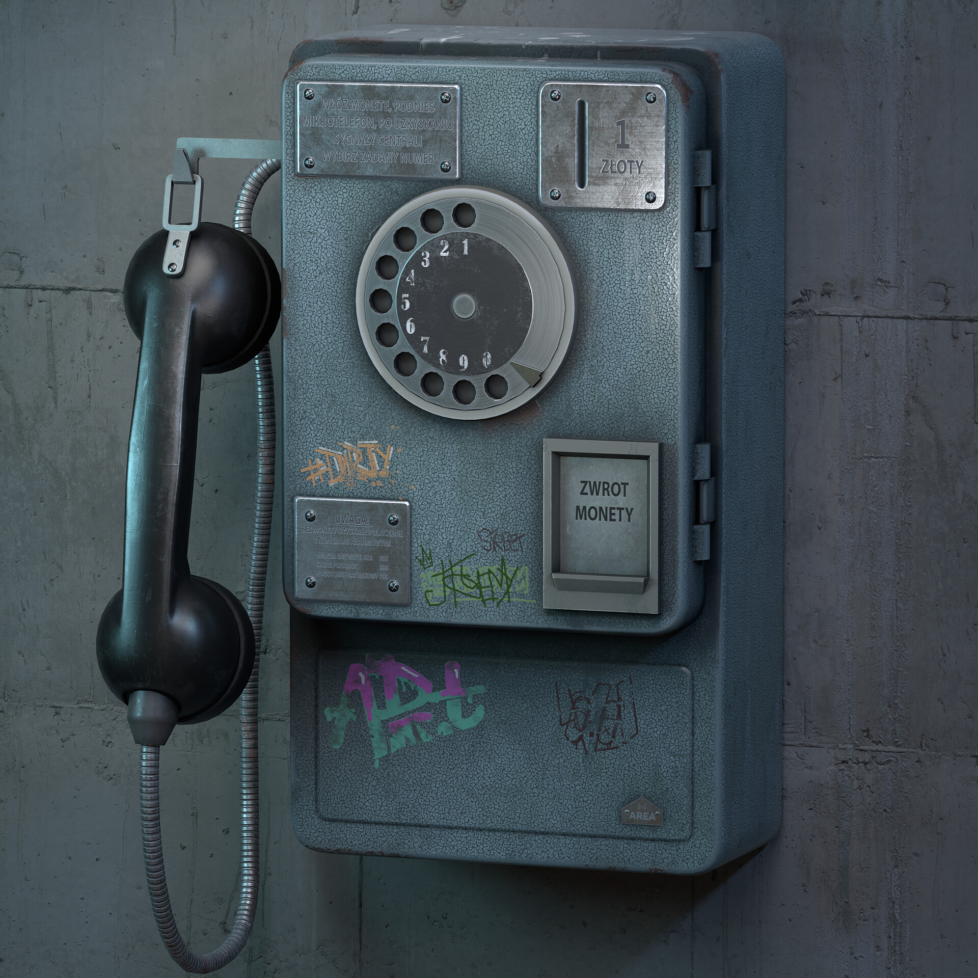 ArtStation - Street phone