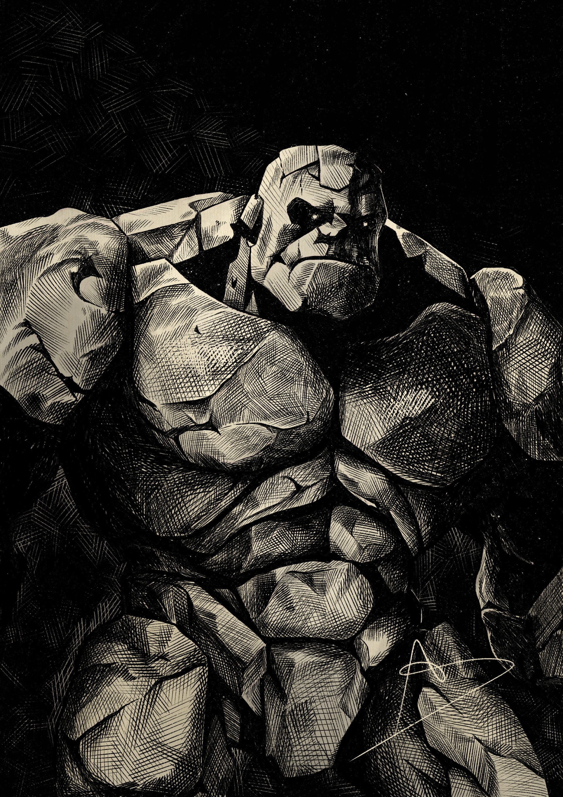 ArtStation - Stone golem