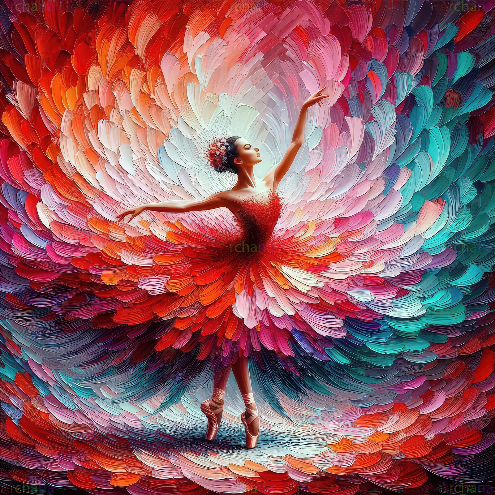 Archana - En Pointe in Motion: A Modern Take on Ballet’s Fluid Grace