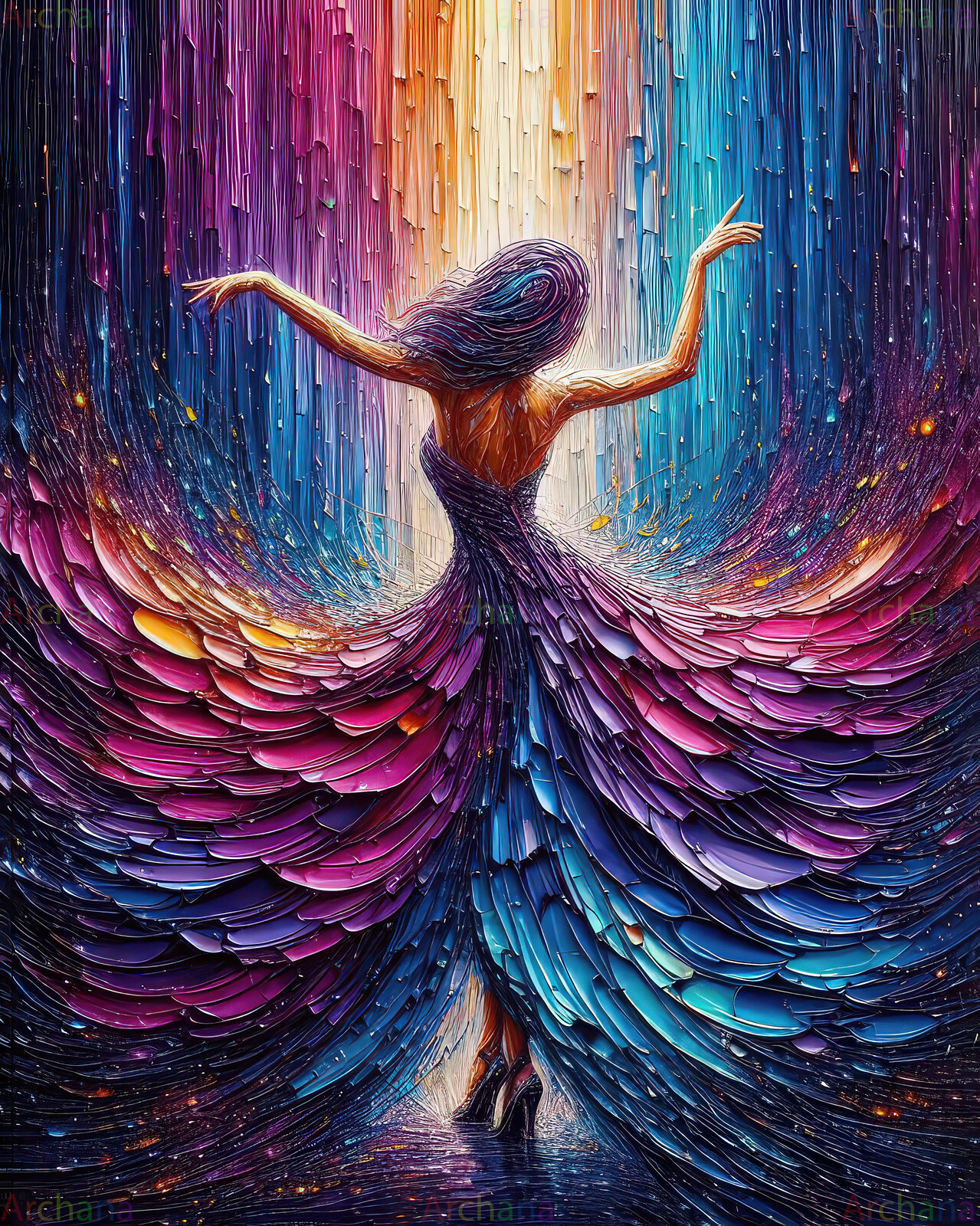 Archana - En Pointe in Motion: A Modern Take on Ballet’s Fluid Grace