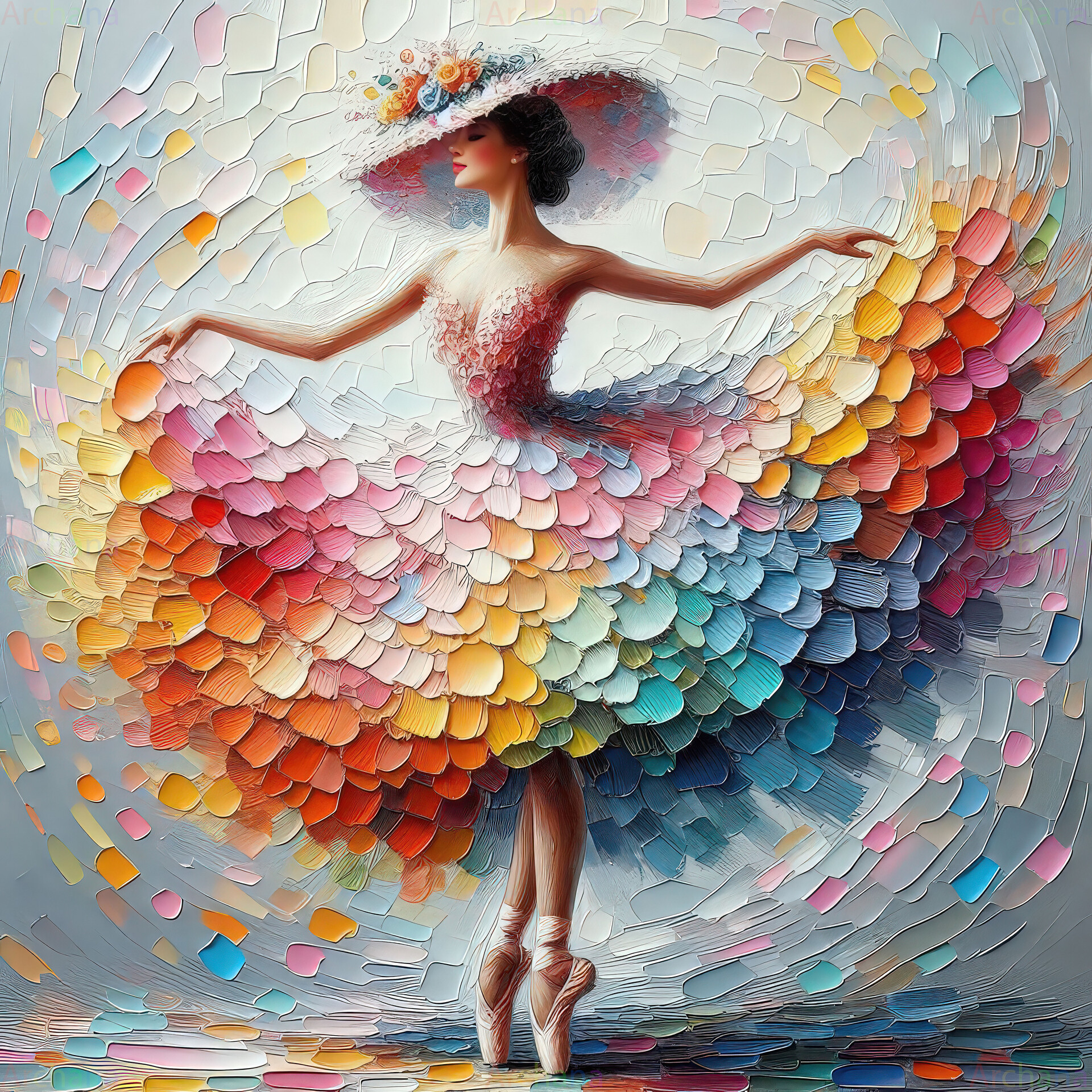 Archana - En Pointe in Motion: A Modern Take on Ballet’s Fluid Grace