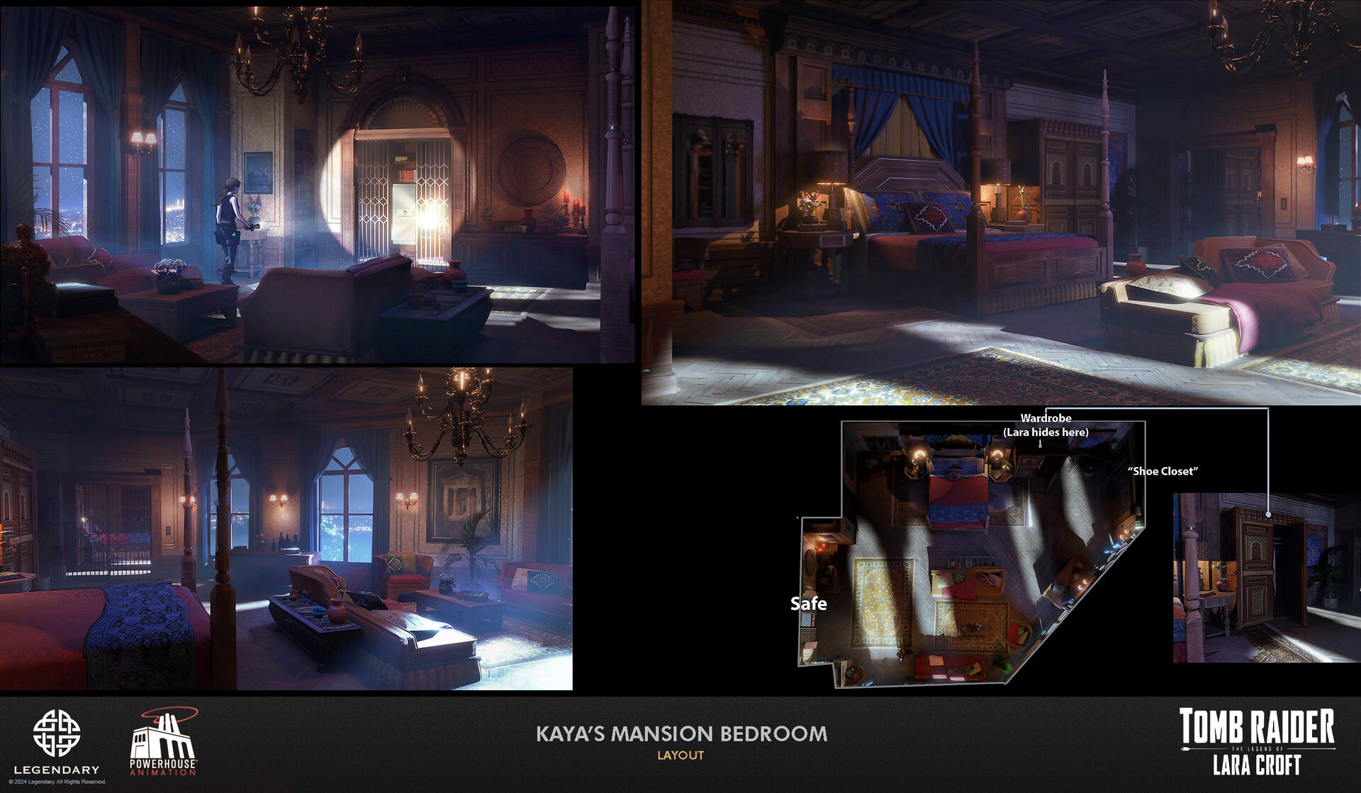 Weston T Jones - Kaya's Mansion Interiors- Tomb Raider: The Legend of ...