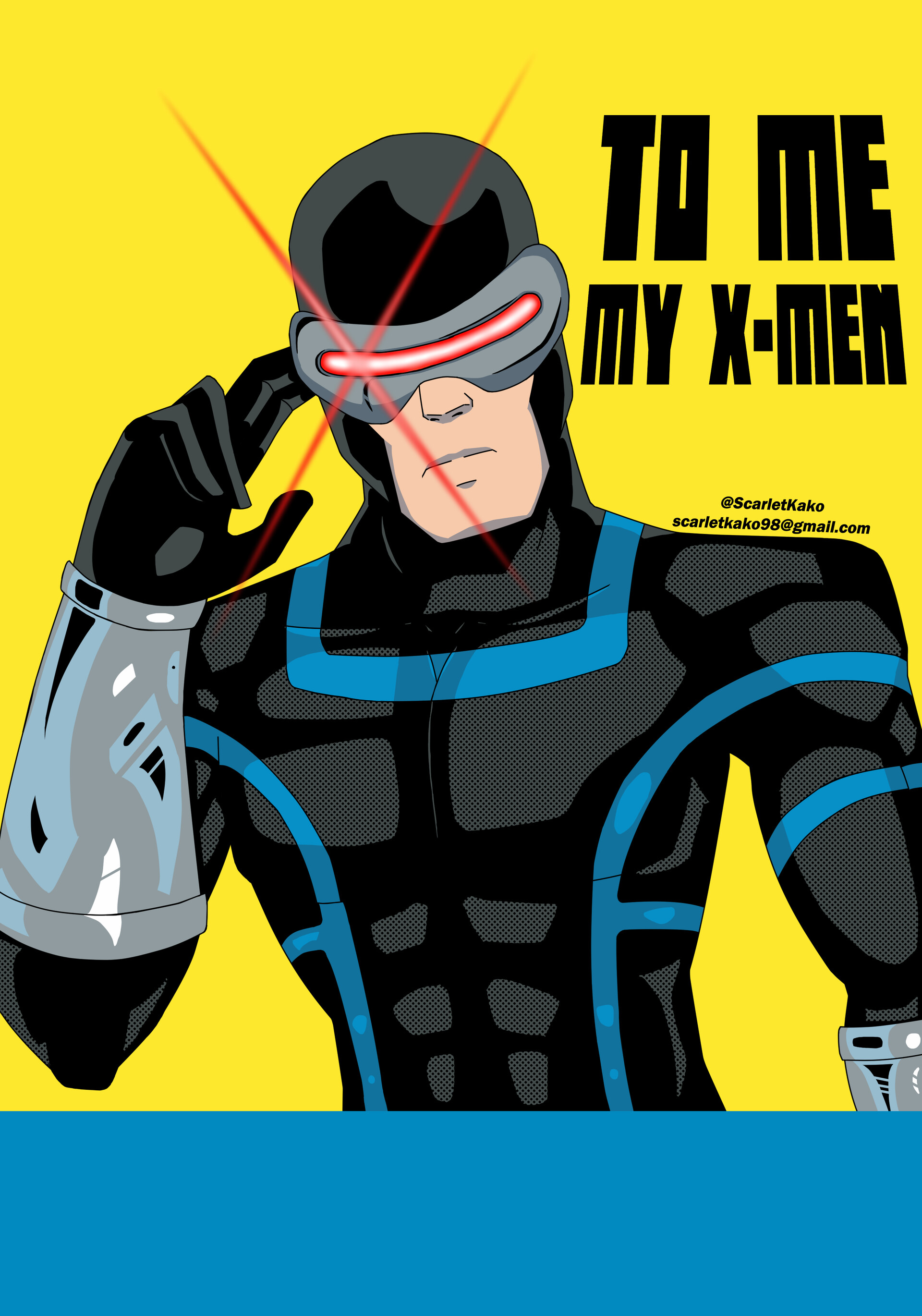 ArtStation - Cyclops (Krakoa suit)