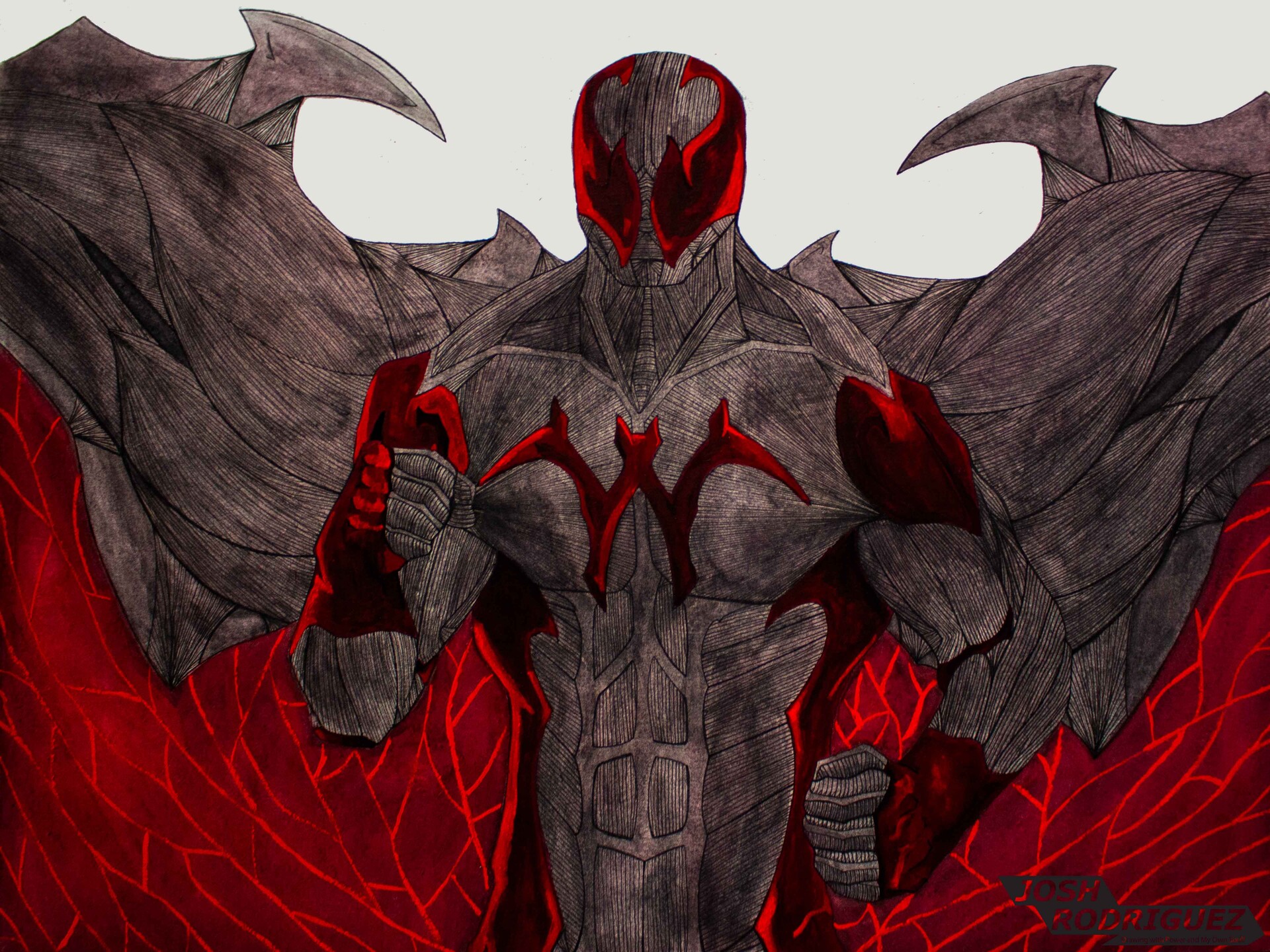 ArtStation - Wrath (Hyper Photo realism Gouache Painting)