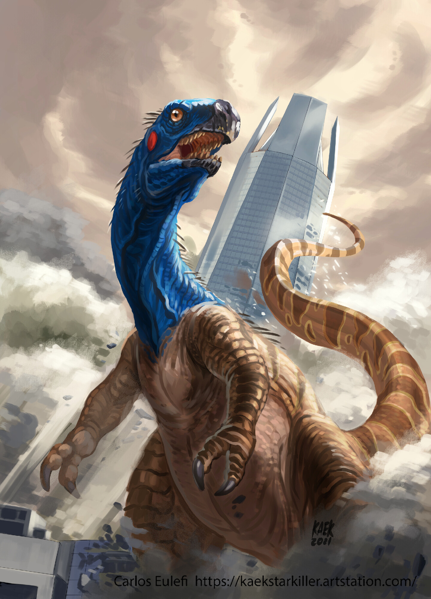 ArtStation - Kaiju Chilesaurus